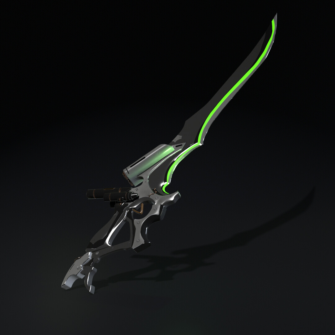 ArtStation - Sci-fi Gun Sword