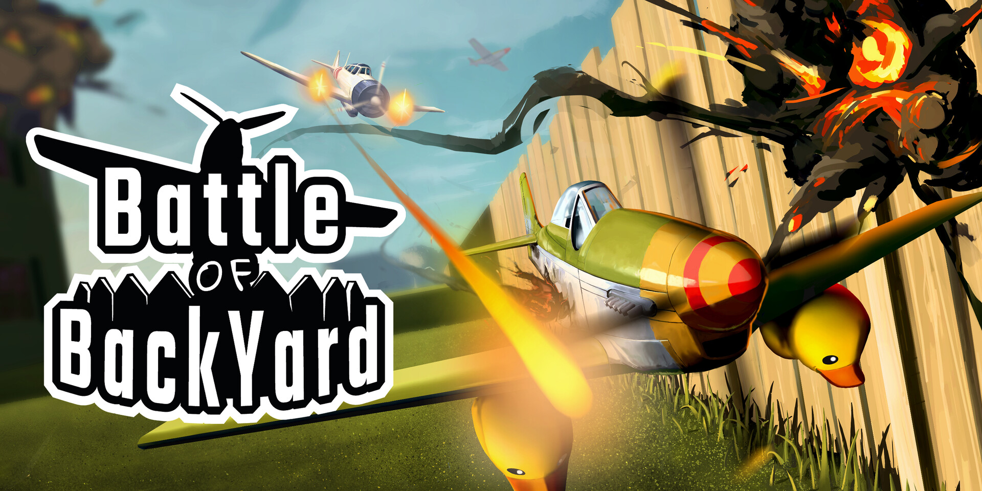 ArtStation - Battle of BackYard Steam art