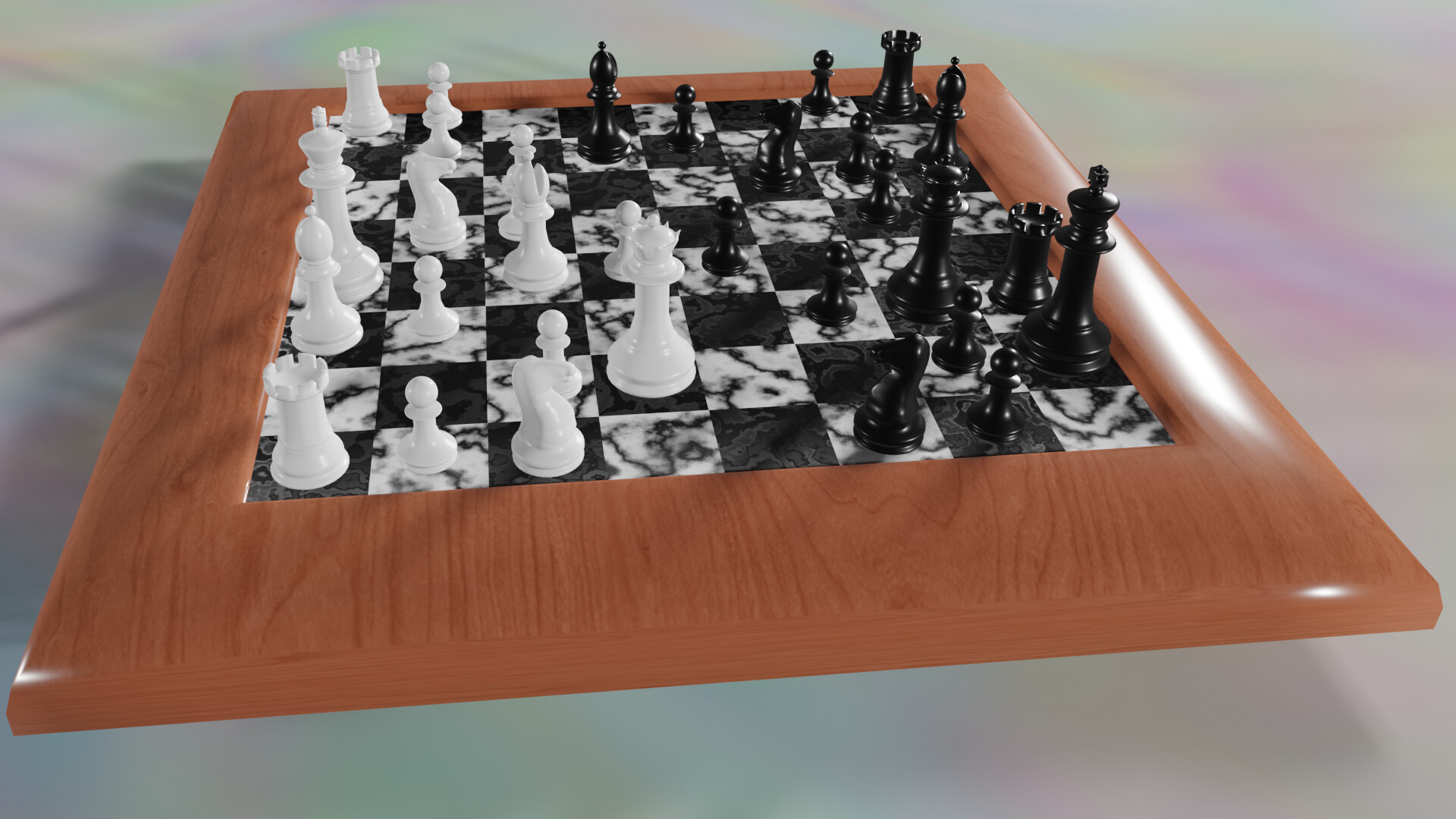 ArtStation - Chess Scene Render