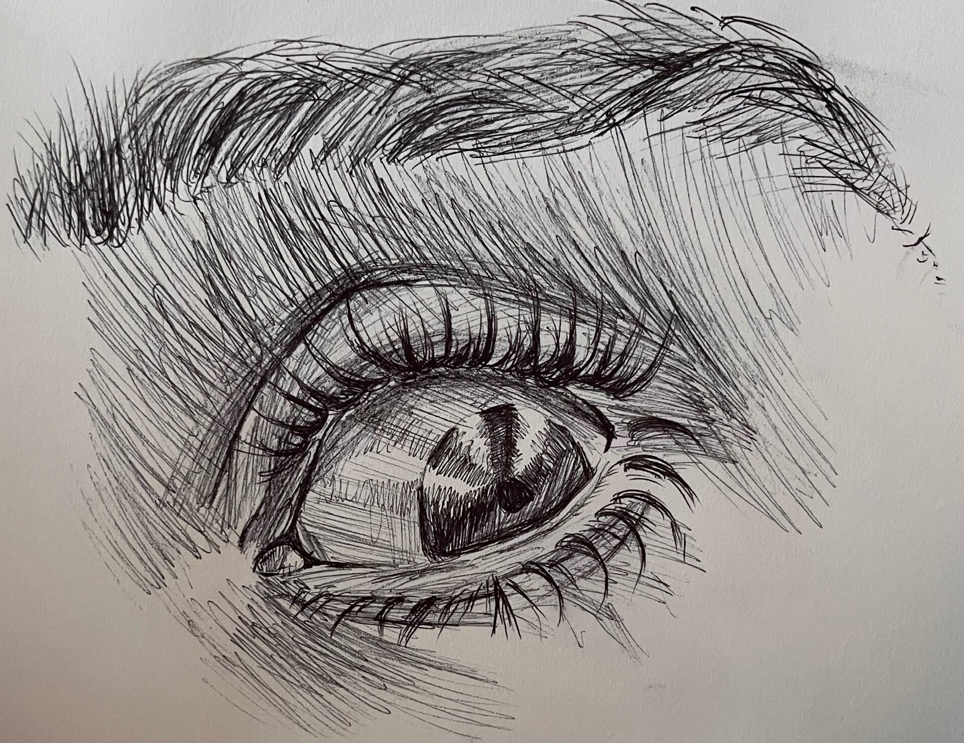 ArtStation - Funny eye drawing