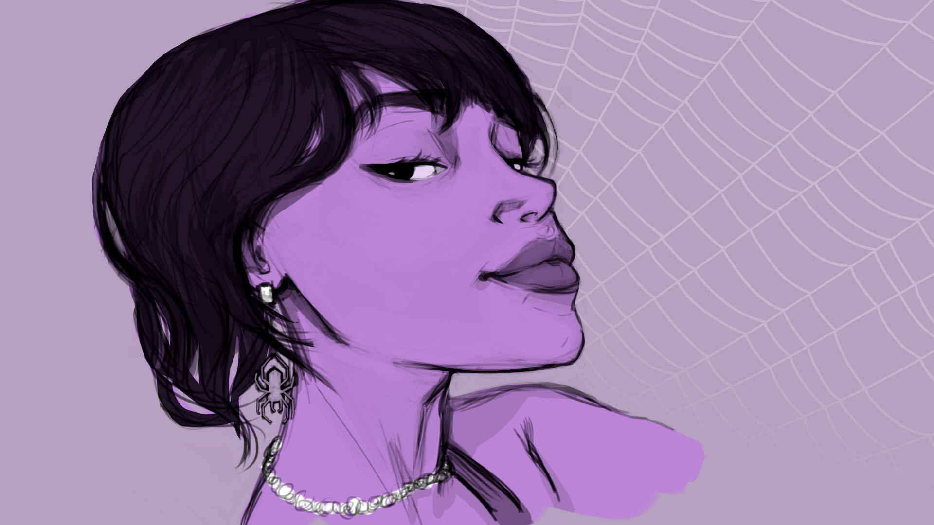 ArtStation - Spider Queen Portrait