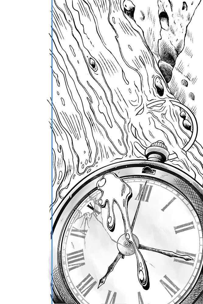 Gabriel Serra - The Death Tally issue 5 variant cover homege Watchmen