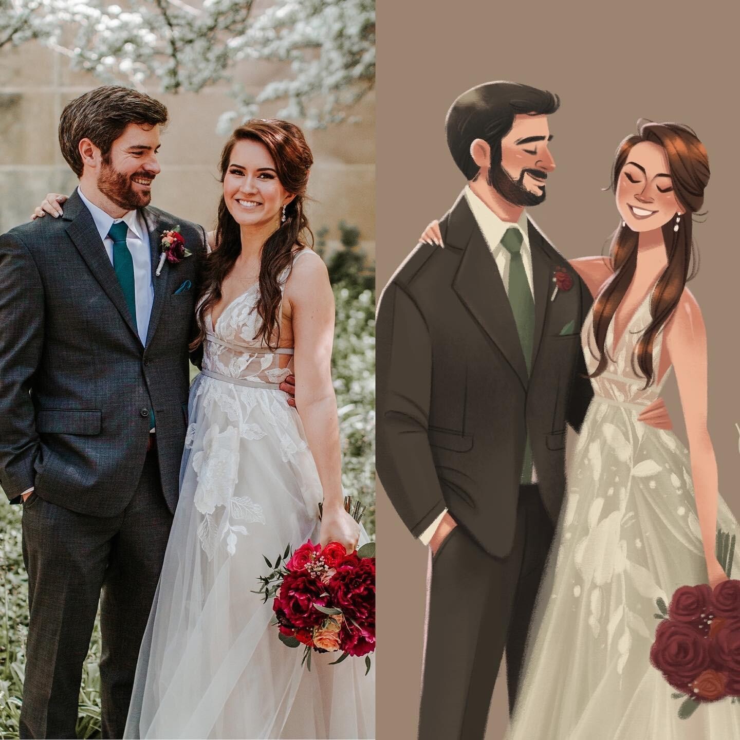 ArtStation - Wedding portrait