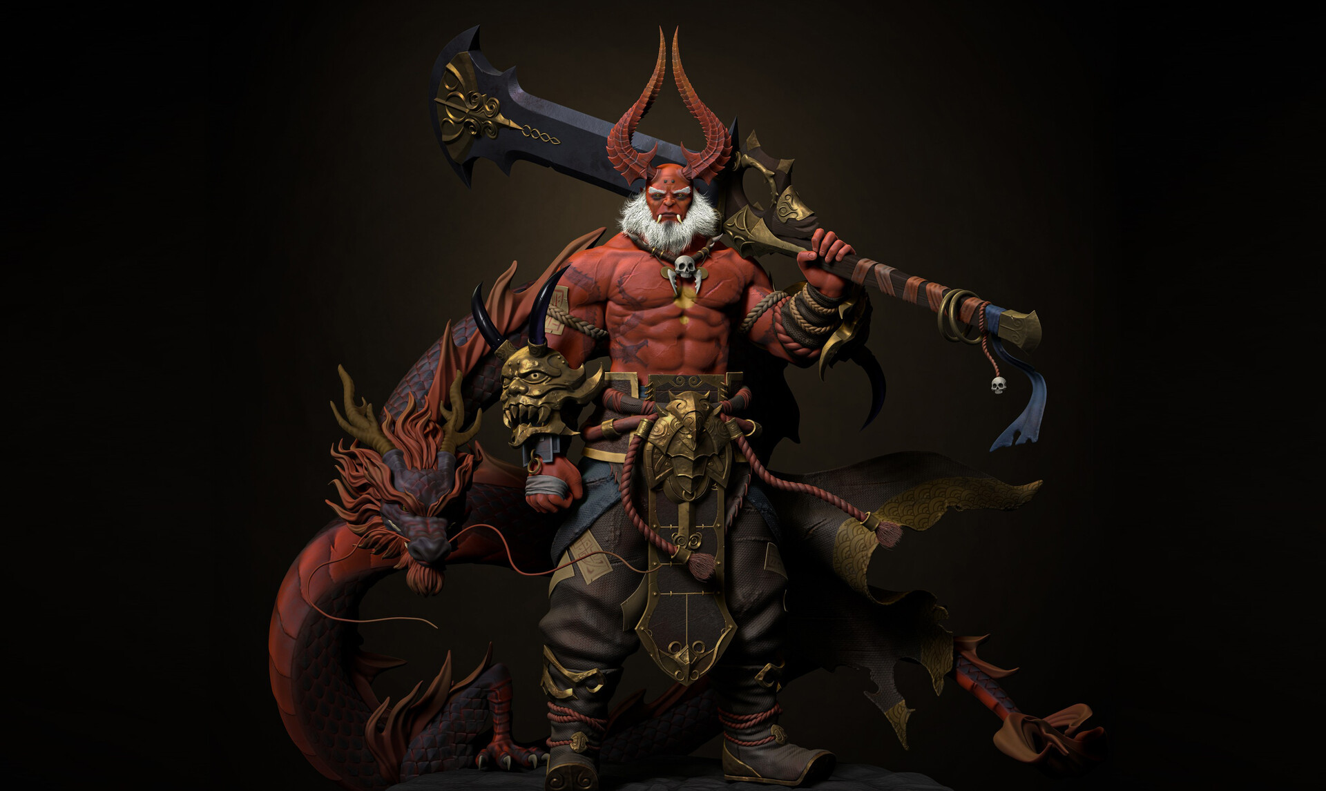 ArtStation - King Of The Oni