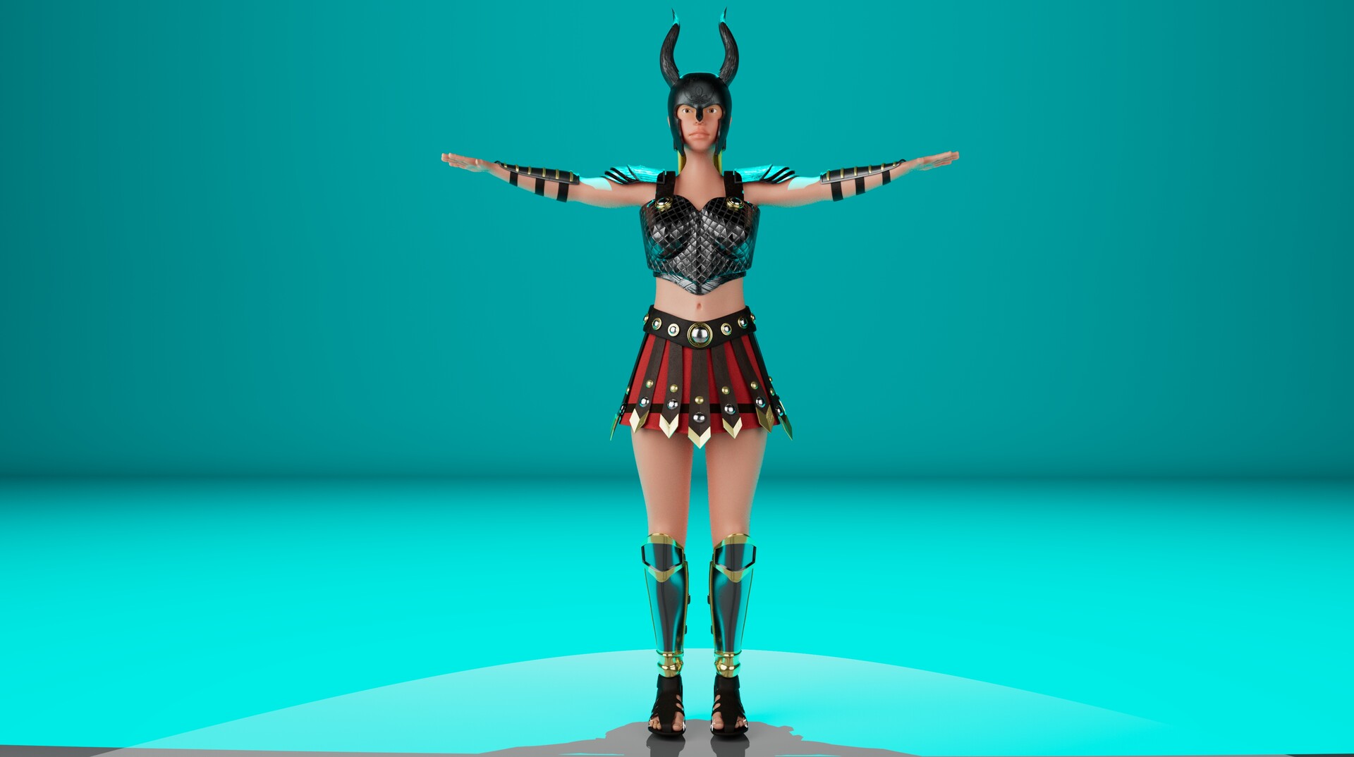 ArtStation - Gladiator model/charecter modeling