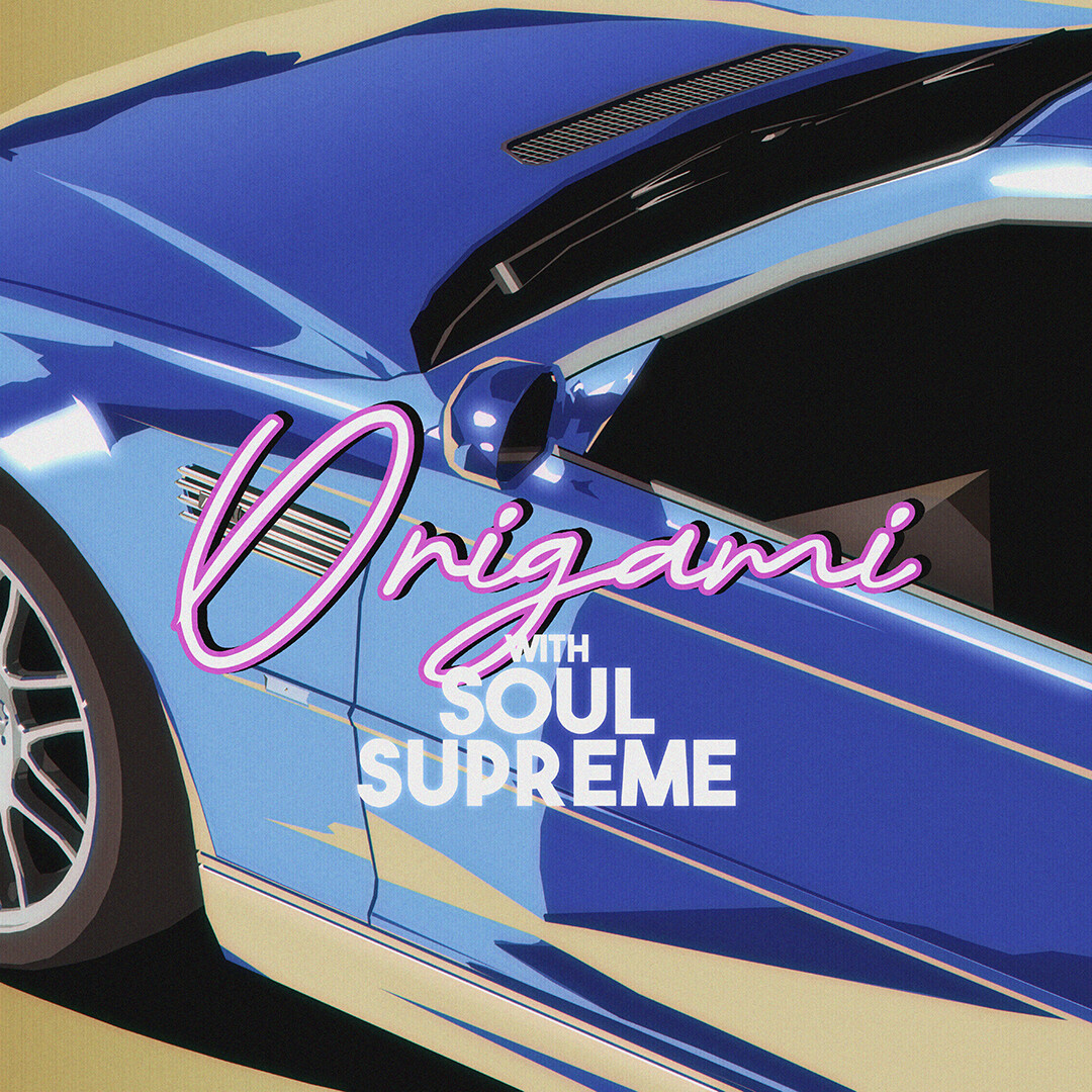 ArtStation - "Origami" cover art