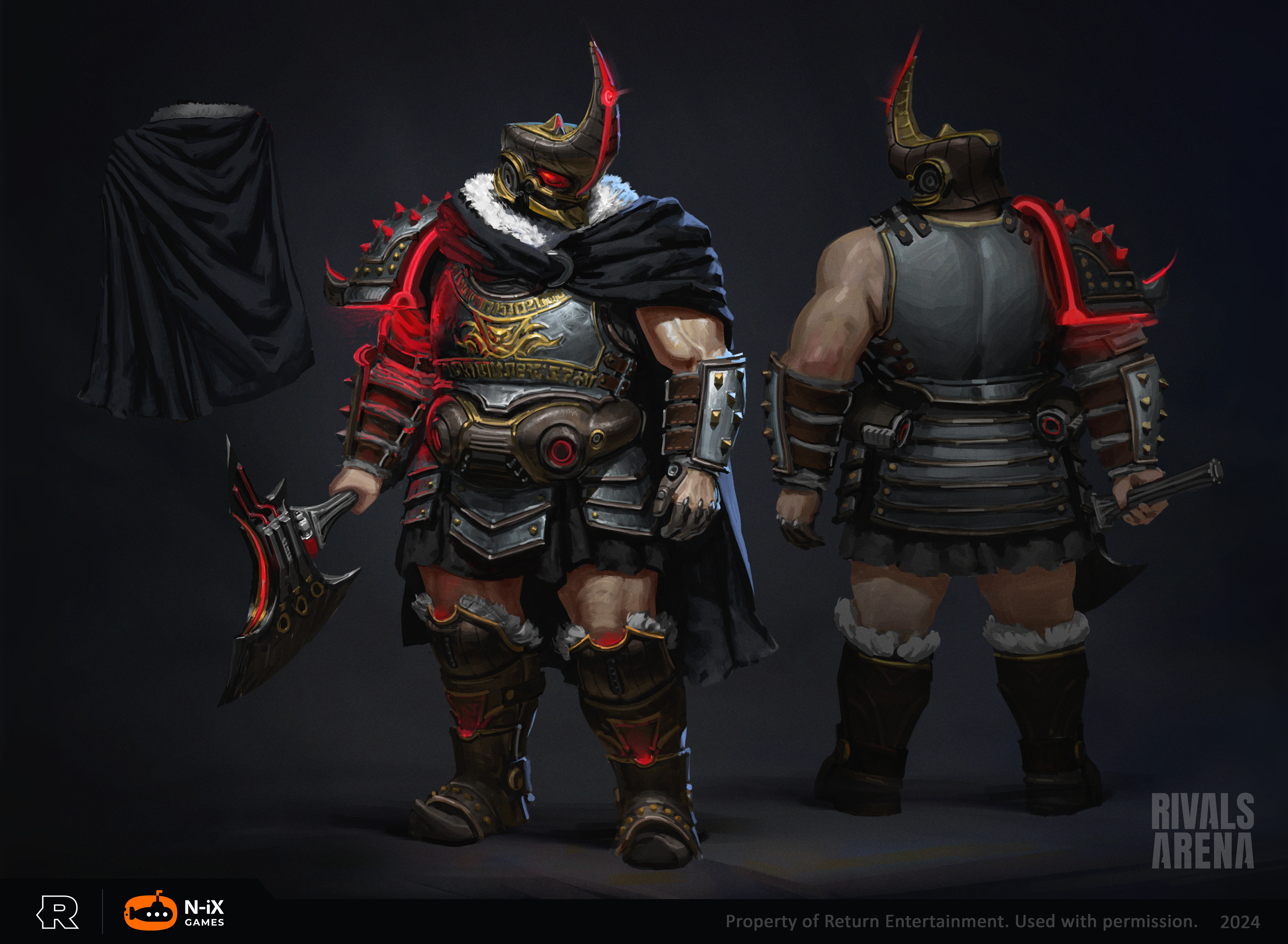 N-iX Game & VR Studio - Return Entertainment - Rivals Arena | 2D Art