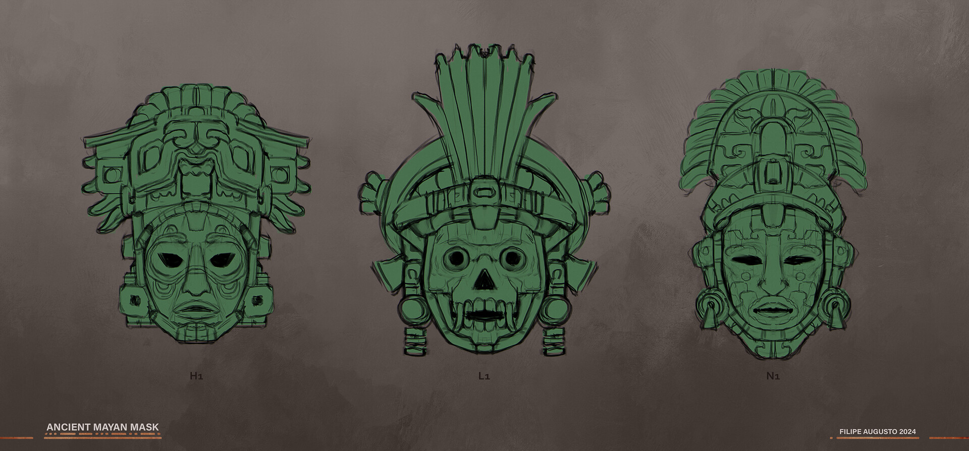 mayan helmet