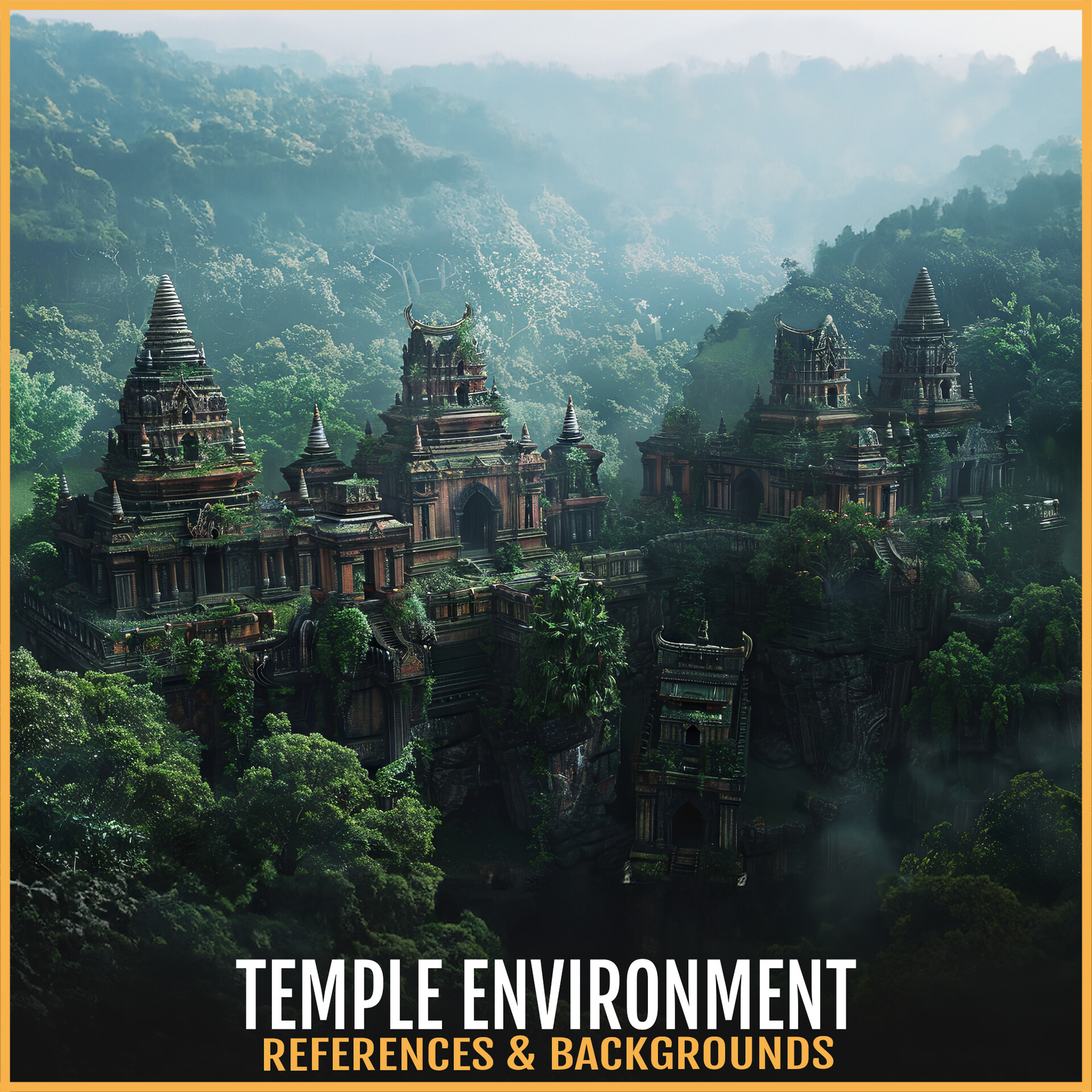 ArtStation - 303 Temple Environment