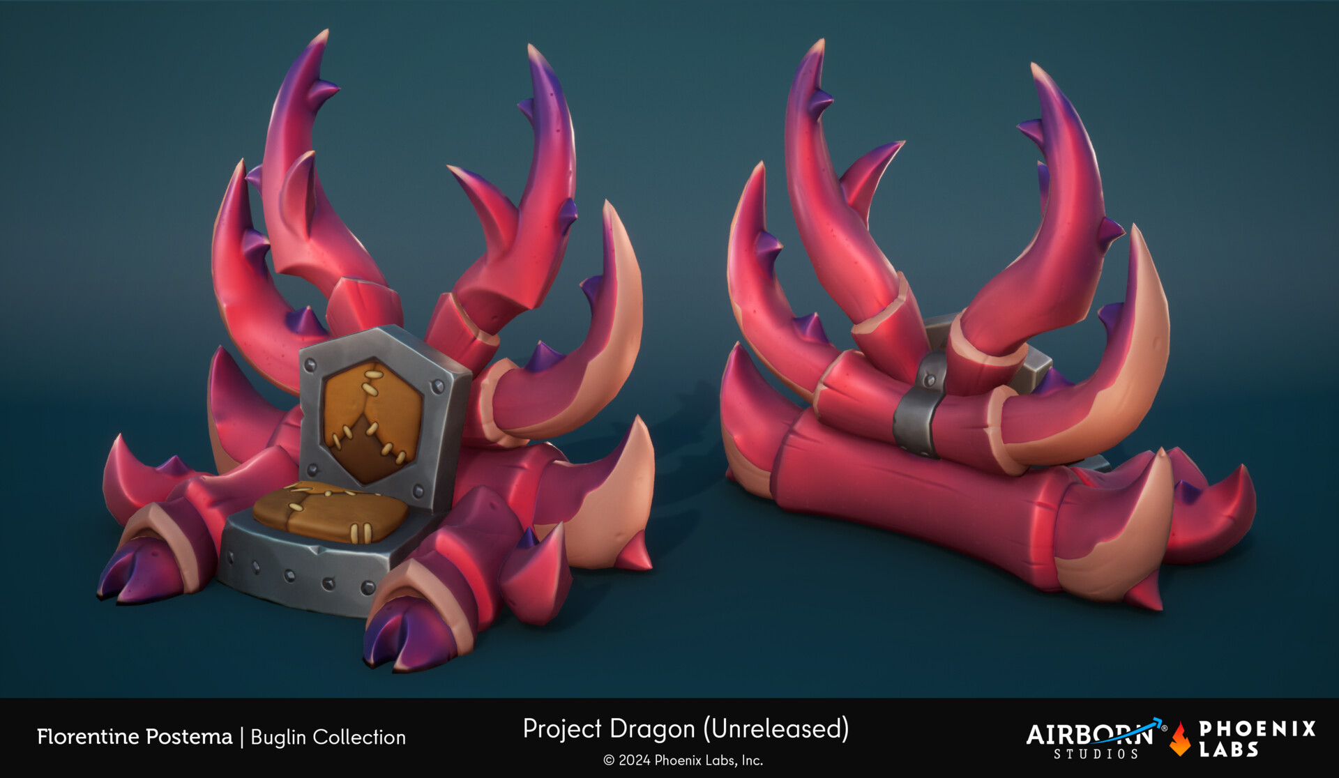 Florentine Postema - Project Dragon: Buglin props