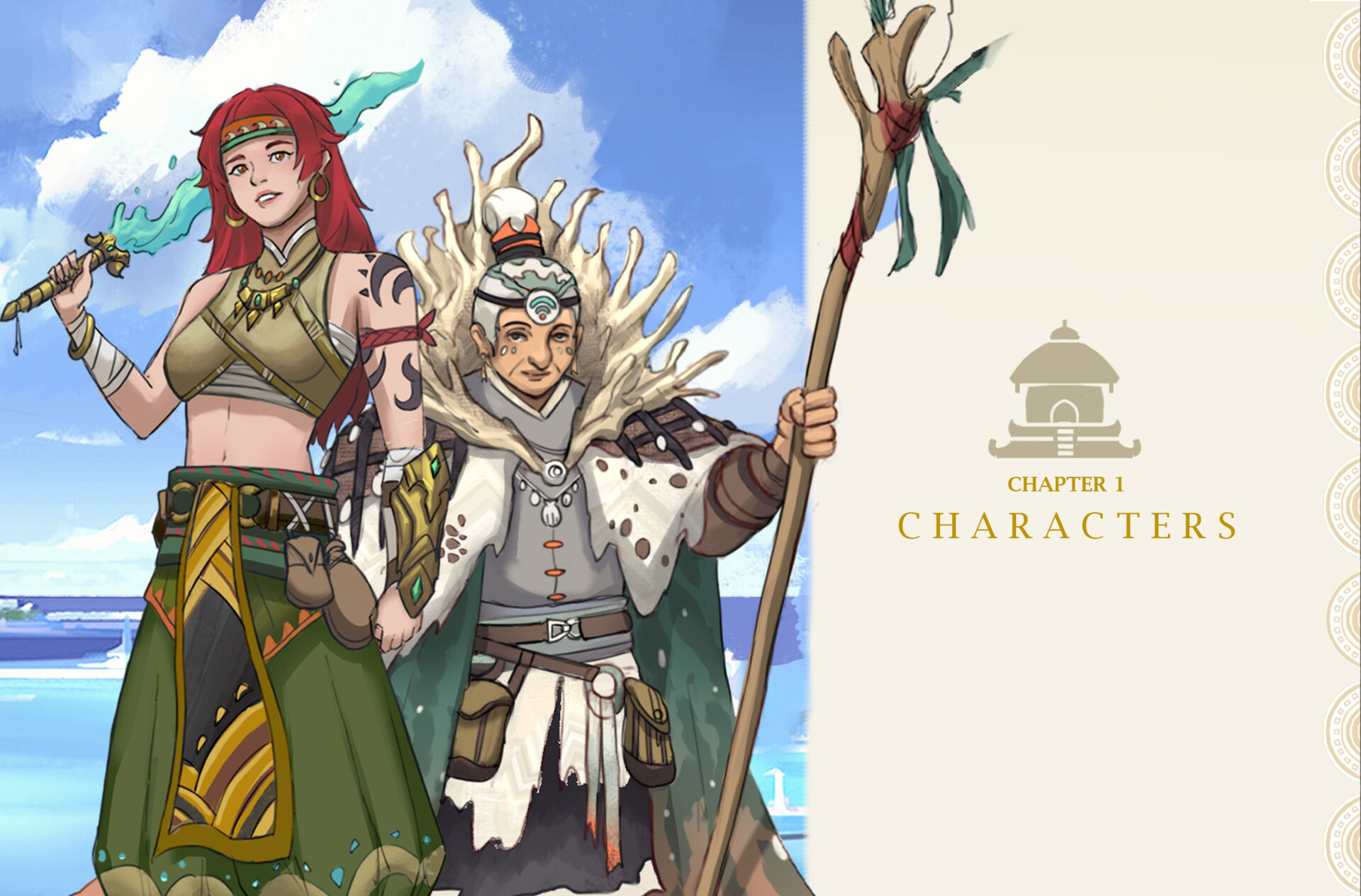 ArtStation - Calypso's Odyssey - Character Designs