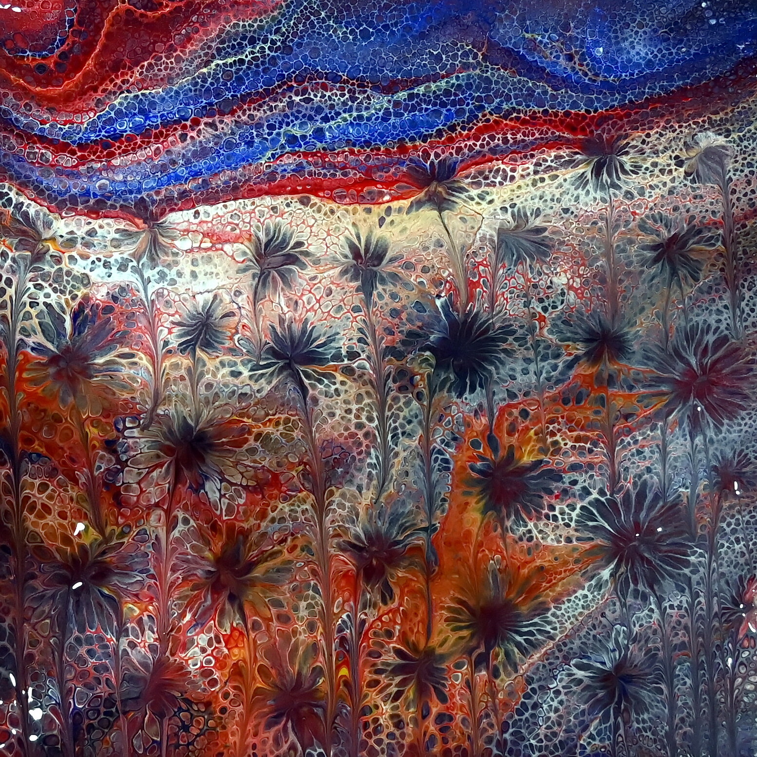 Fiona Art - Relax And Unwind: Try The Balloon Kiss Acrylic Pouring ...