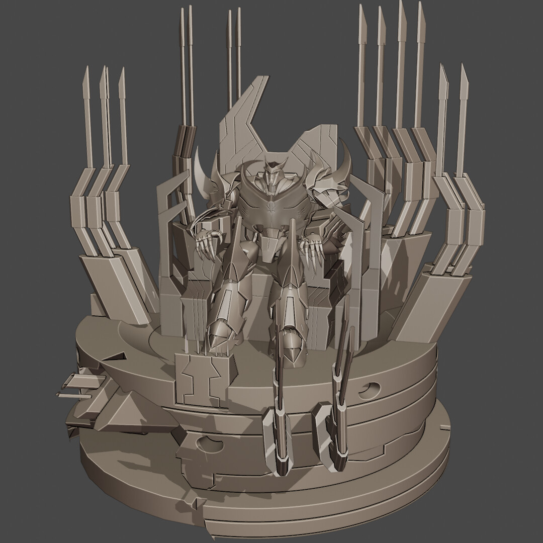 ArtStation - Megatron TFP Exiled Lord | Model for print
