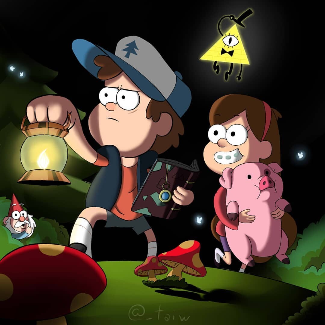 ArtStation - Gravity Falls, Fan Art