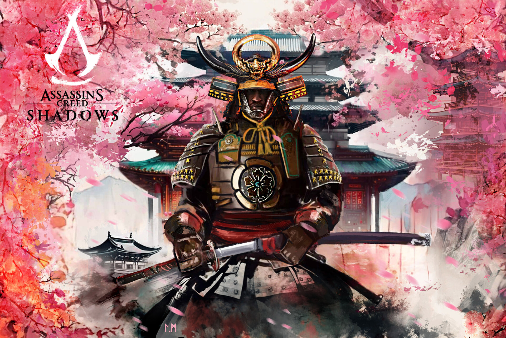 ArtStation - Assassin's Creed Shadows Yasuke fanart