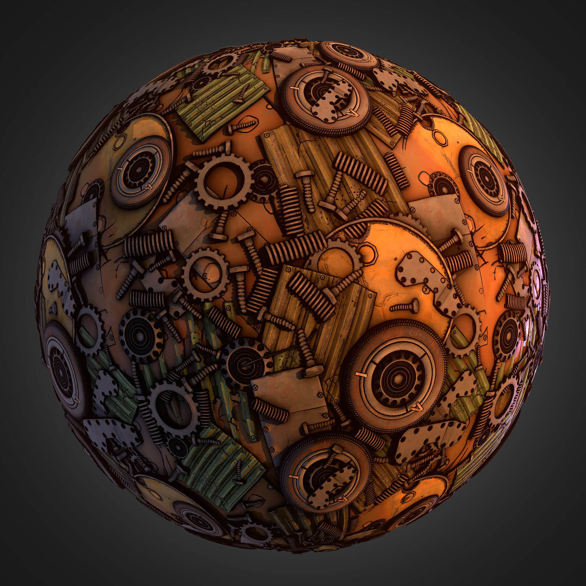 Ondřej Sojka - Stylized Junk Materials