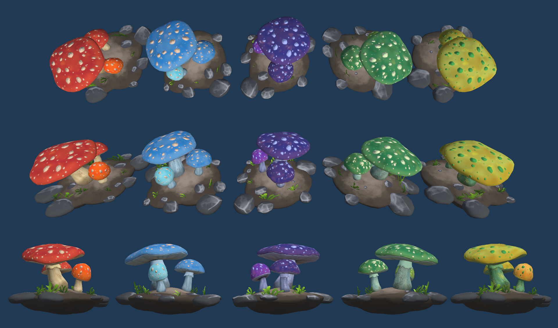 ArtStation - Mushrooms