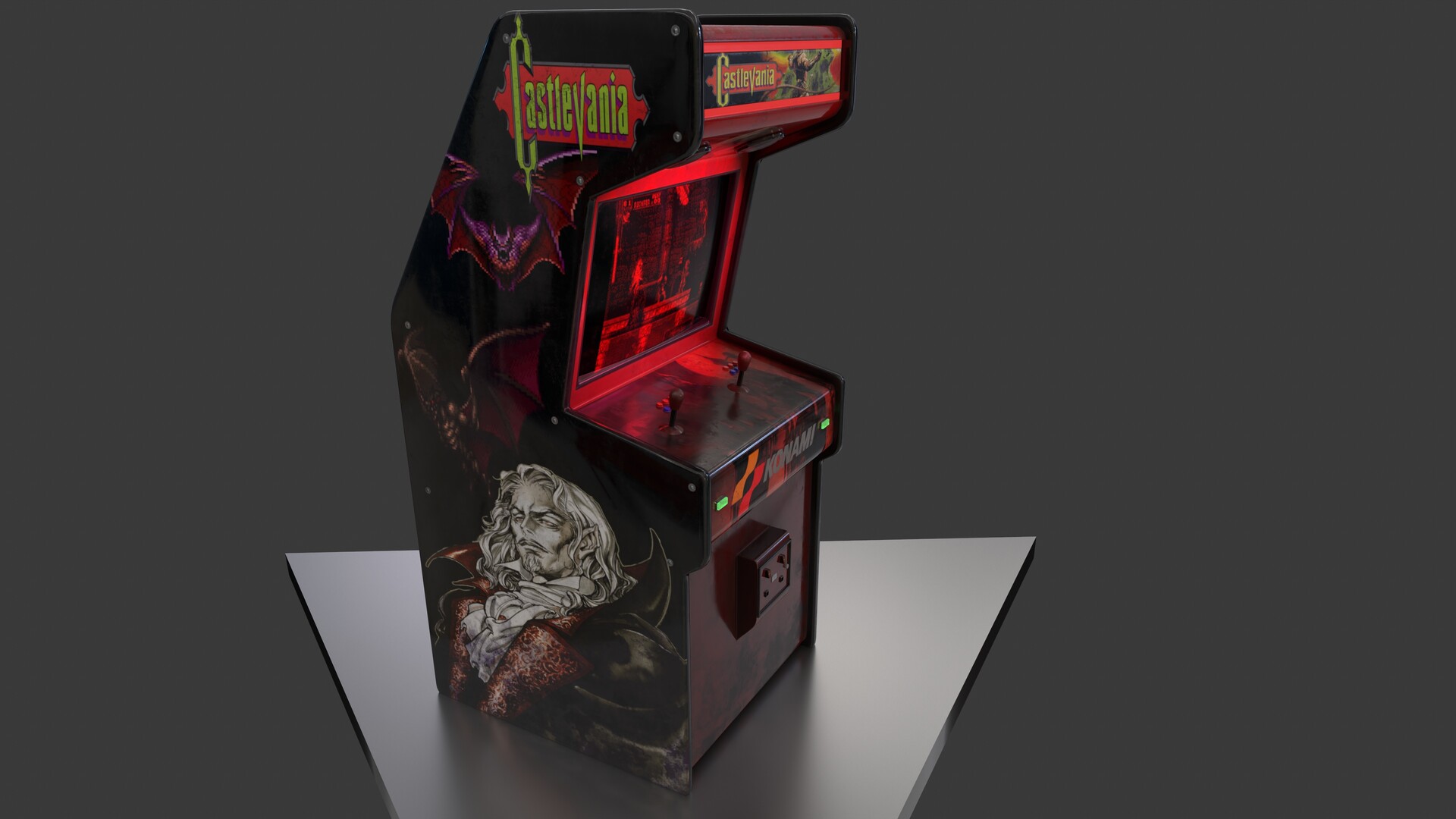 Ricardo Sordo - Castlevania Arcade Machine