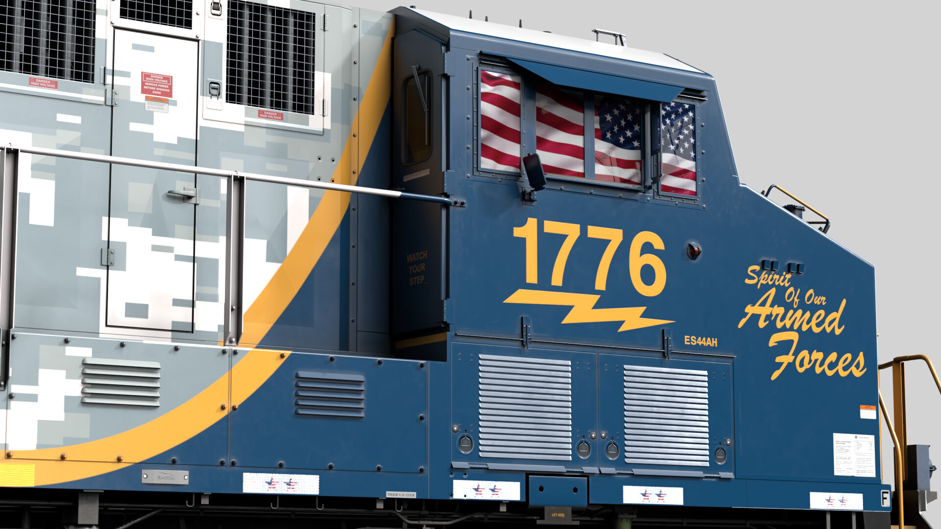 ArtStation - CSX ES44AH