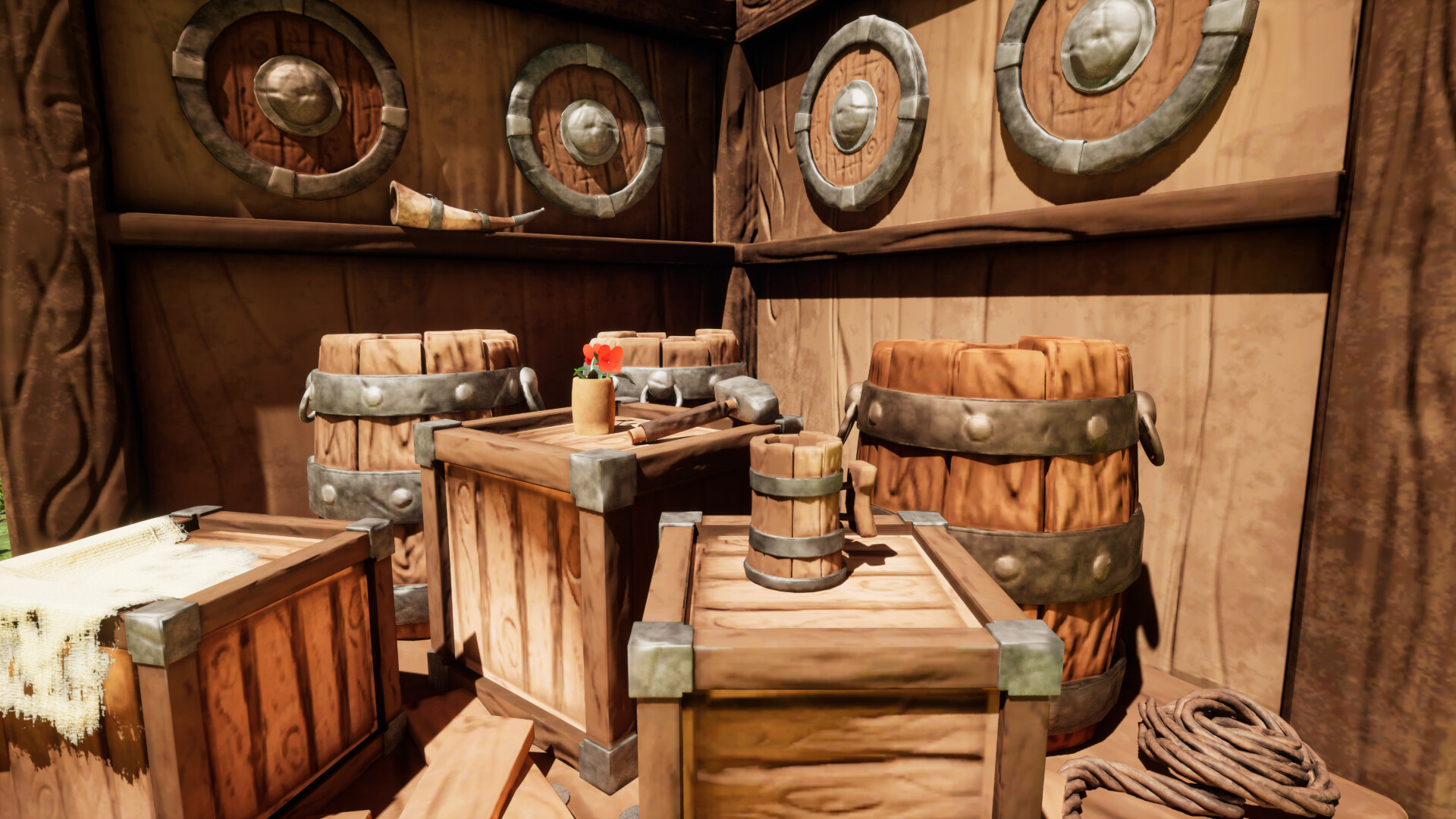 ArtStation - Stylized medieval assets/ Diorama