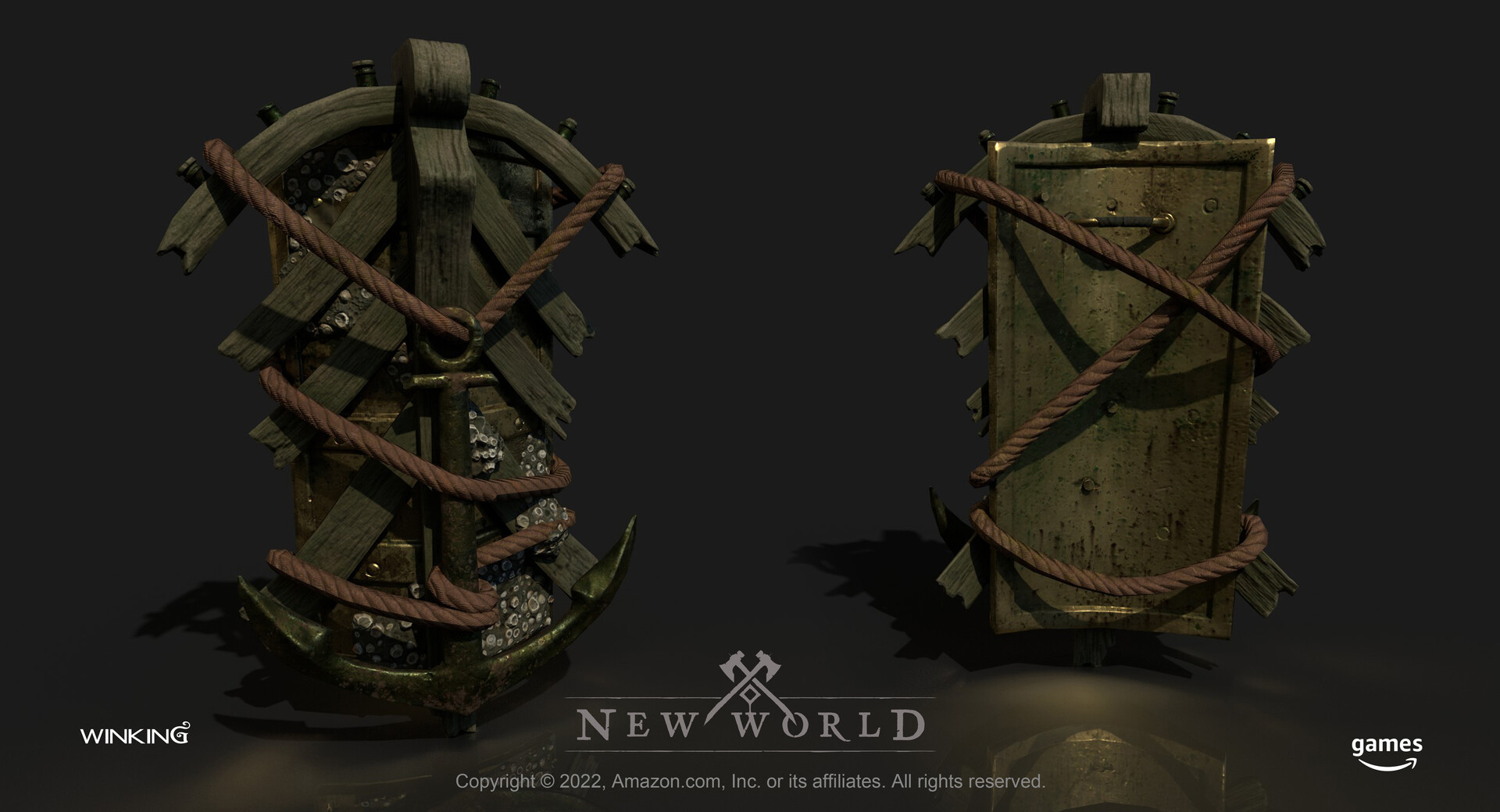 Winking Studios - New World - Amazon-Staff(3D Weapons)