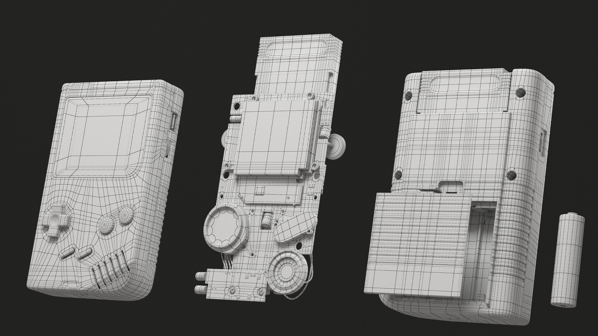 Games Artist - Game Boy - Prop Breakdown - Carla Albertelli