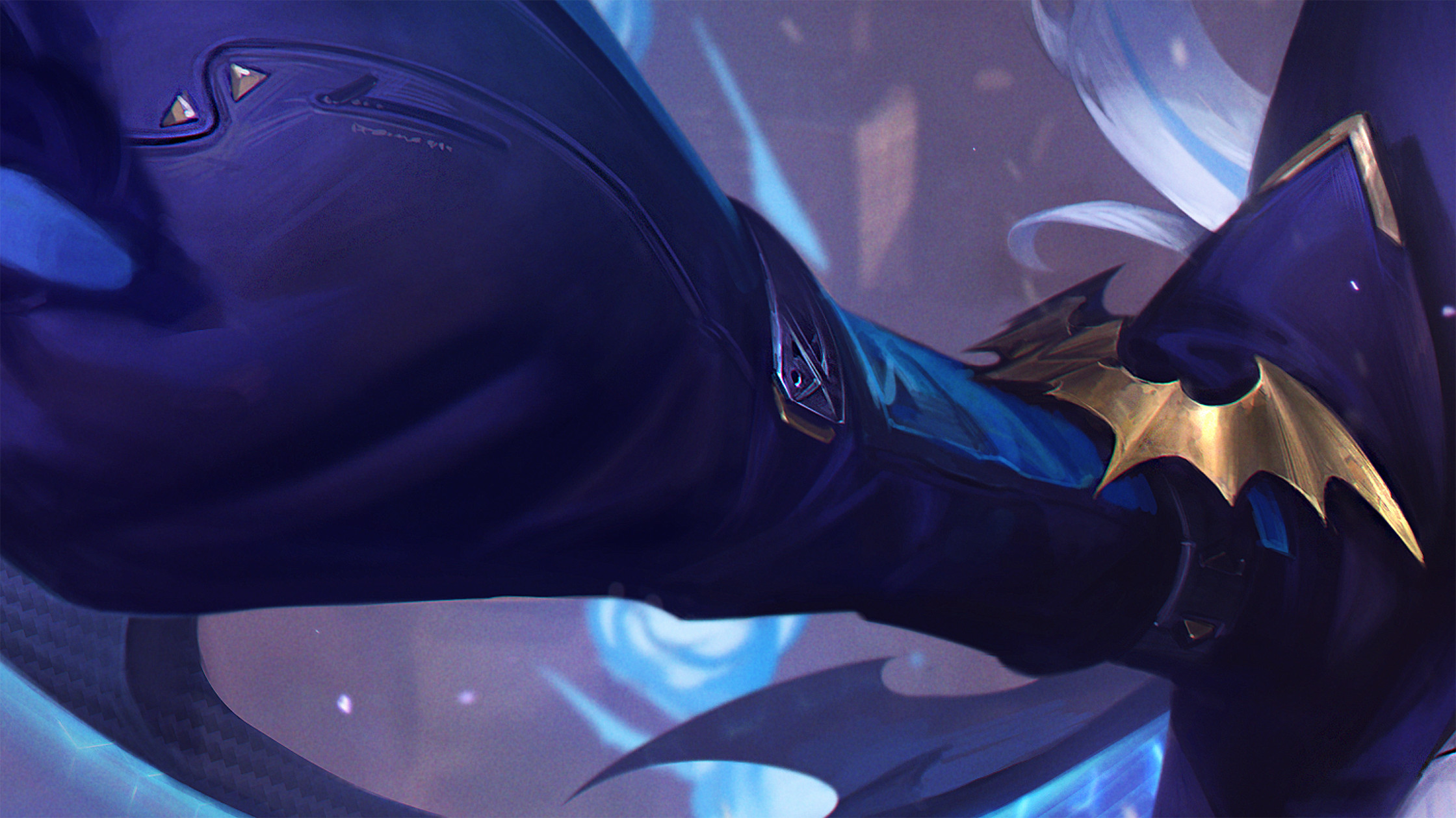Bo Chen Battle Bat Xayah Splash Art