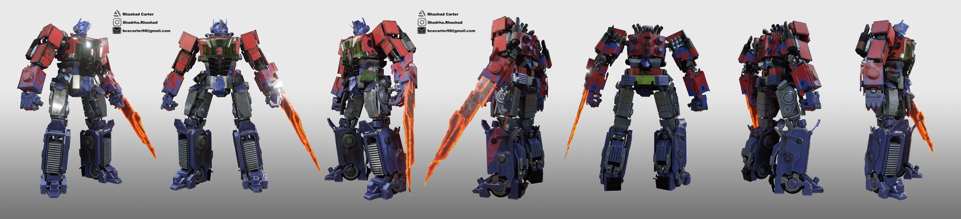 Rhashad Carter - Transformer: OPTIMUS PRIME
