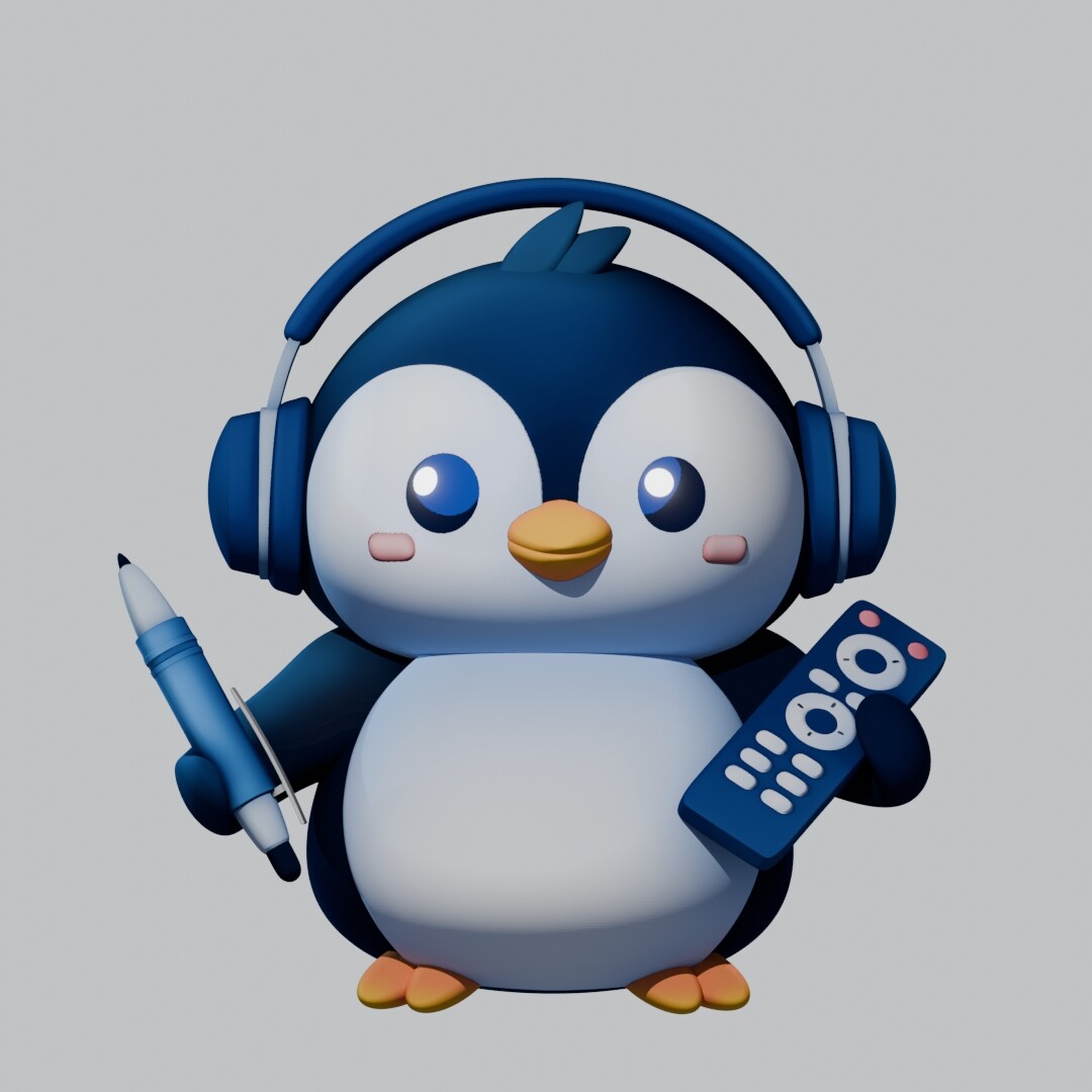 ArtStation - Cute penguin character