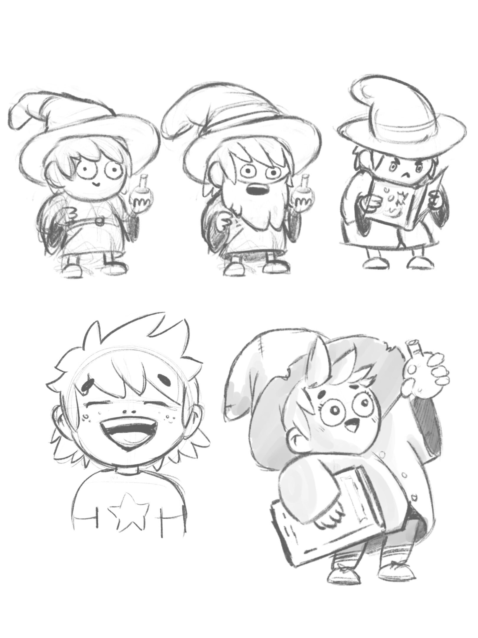 ArtStation - Little Wizard Kid