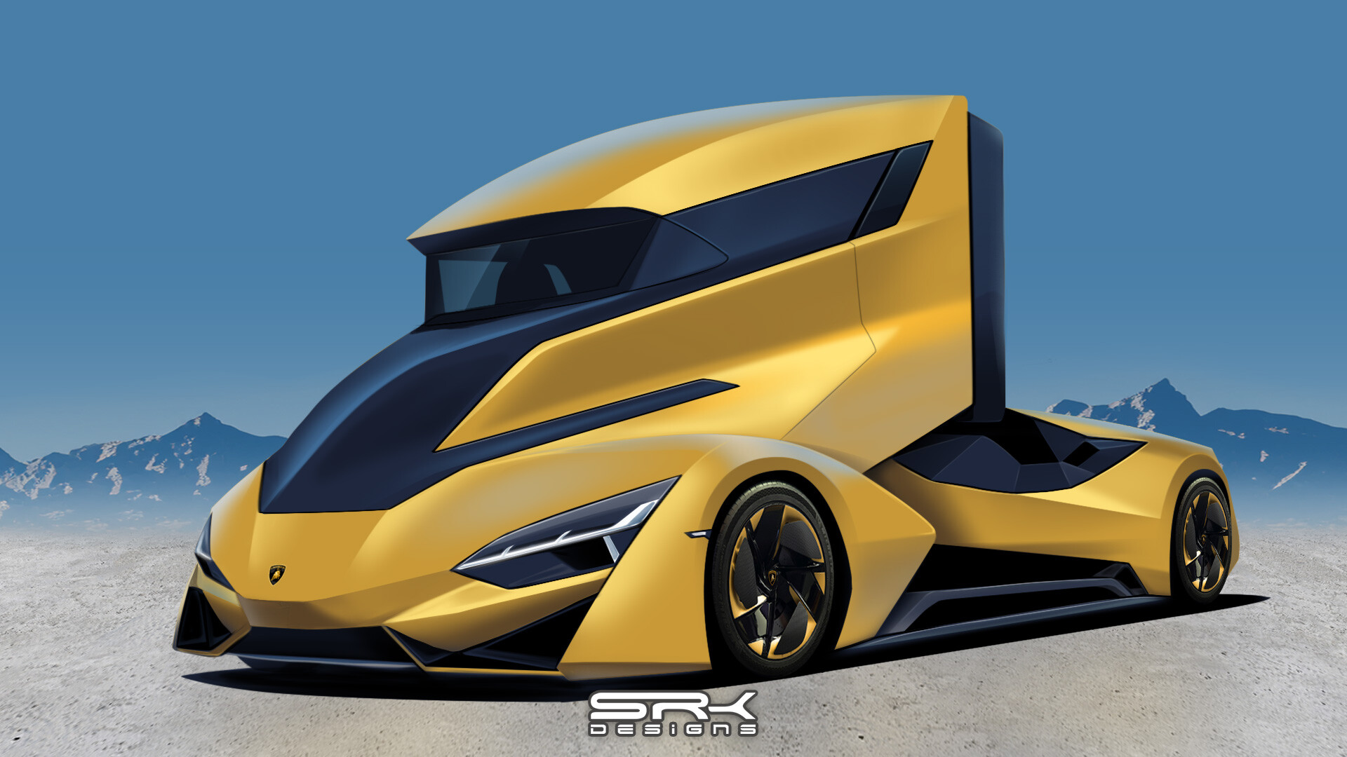 Lamborghini Truck 2024