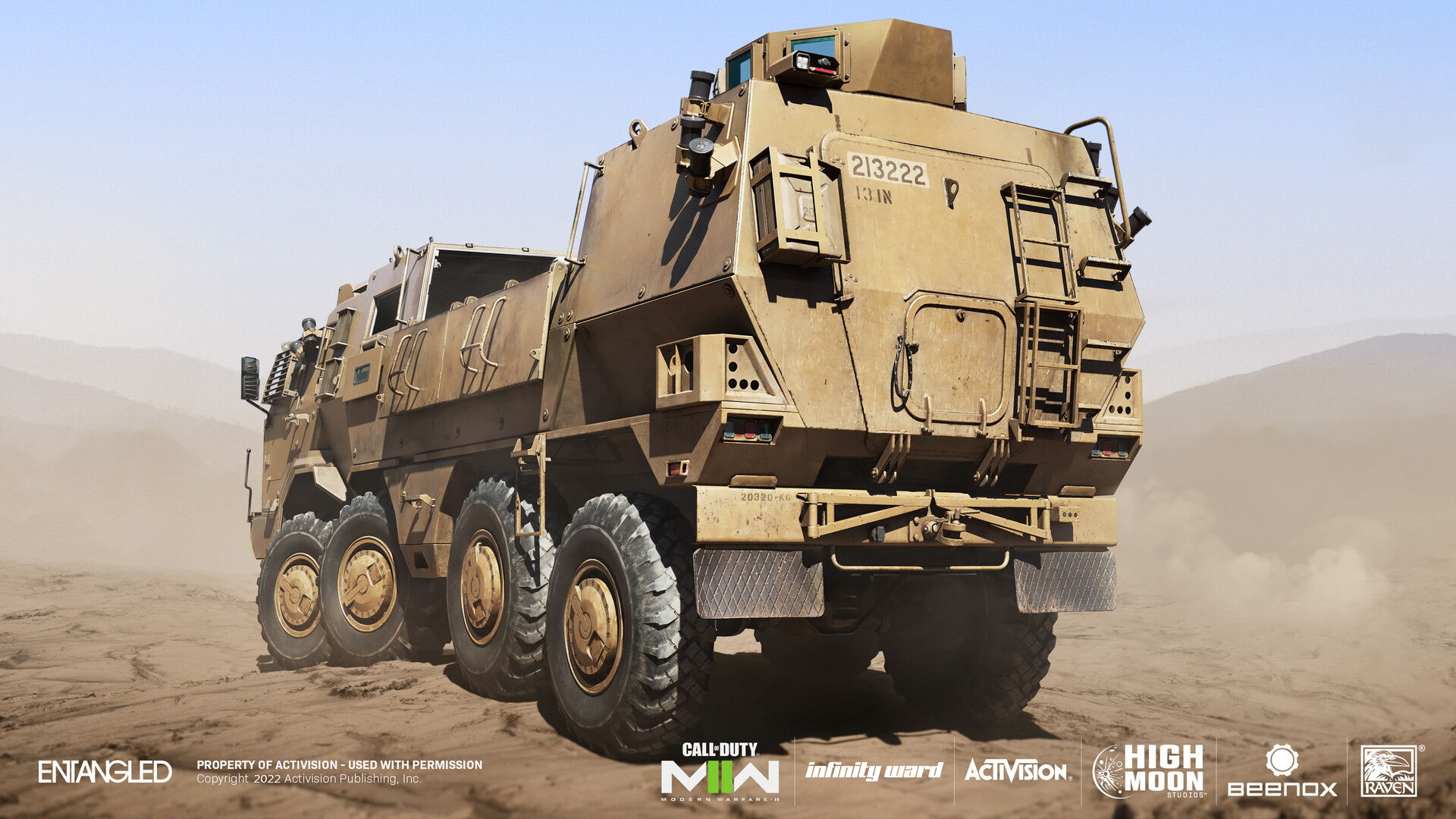 Margarita Mazaeva - In-game Vehicles for Call of Duty MW2