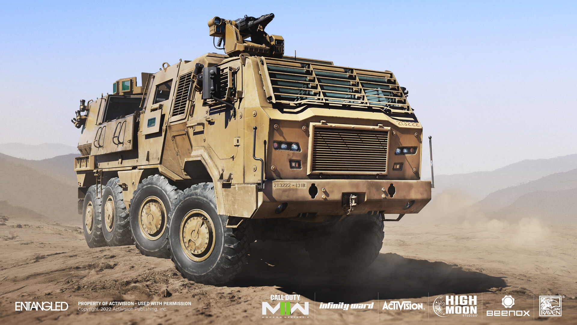 Margarita Mazaeva - In-game Vehicles for Call of Duty MW2