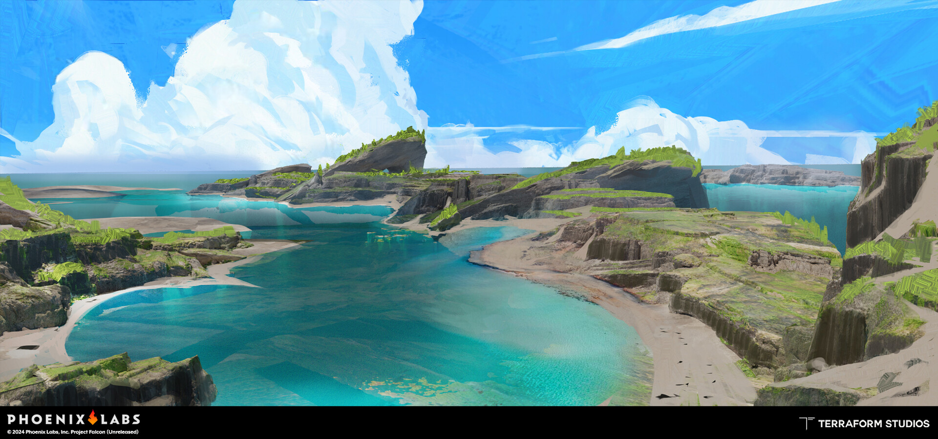 Terraform Studios - Painterly Cove Explorations