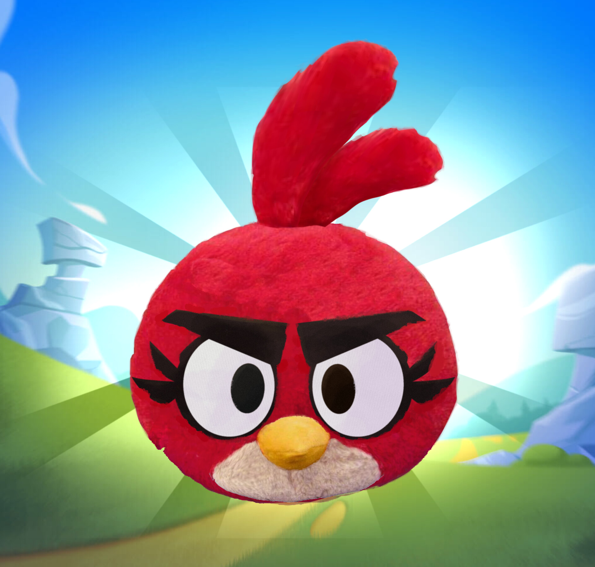 KrimaDraws - Angry Birds - Ruby in Different Styles