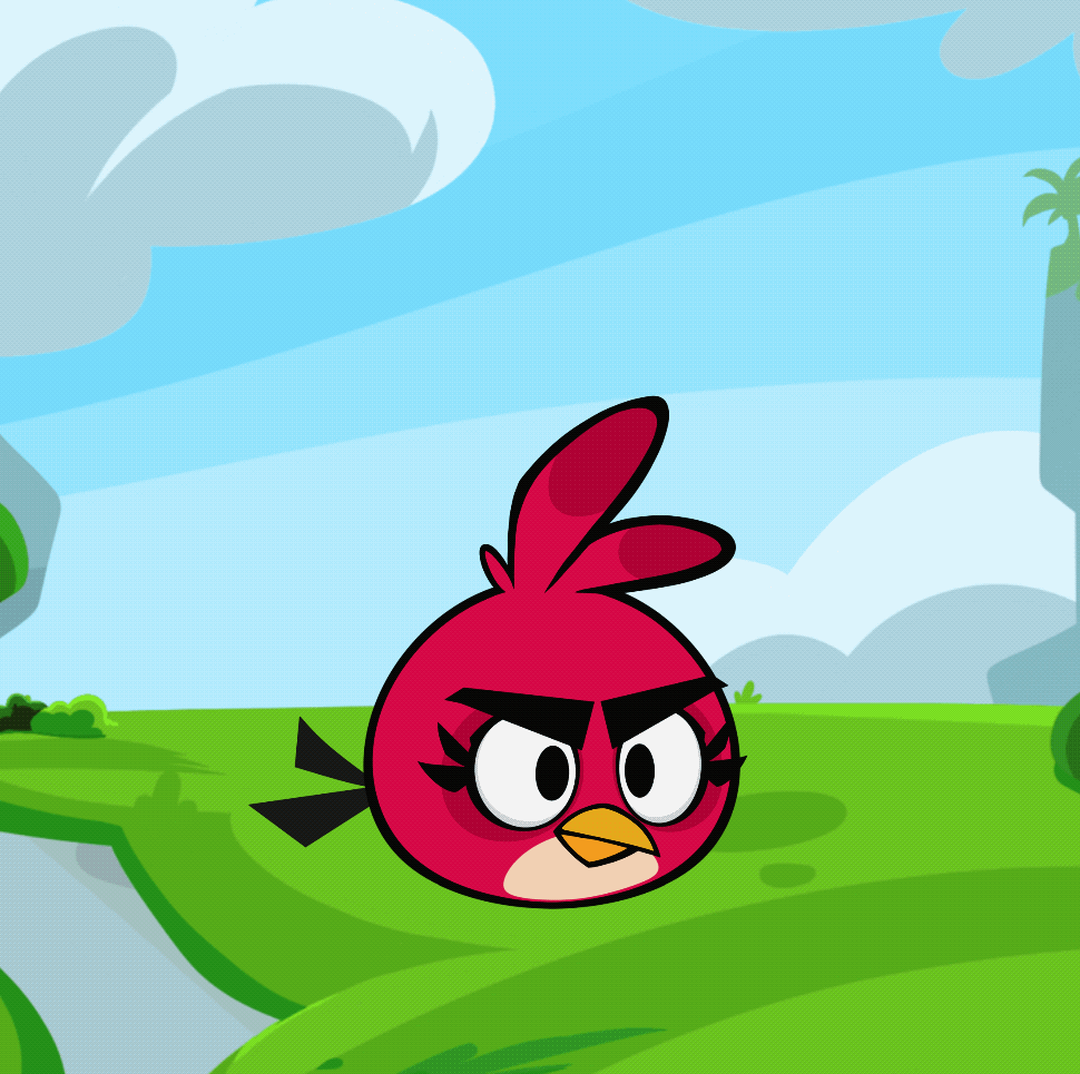 angry birds red and ruby