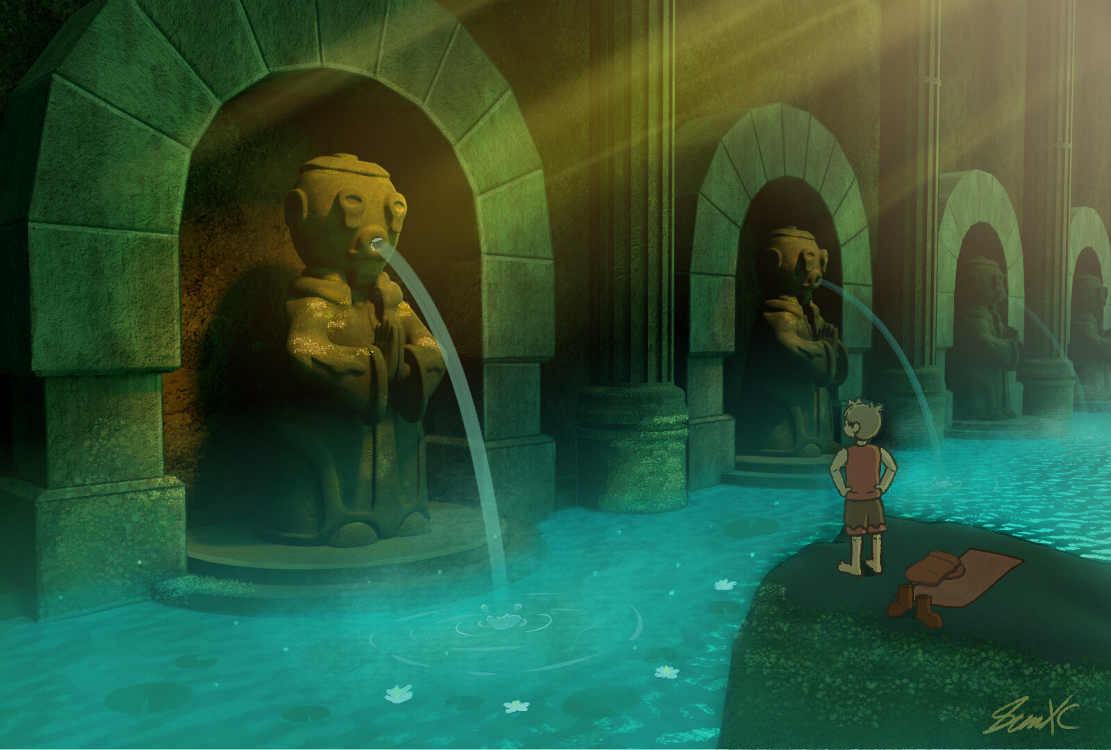 ArtStation - The Fountains