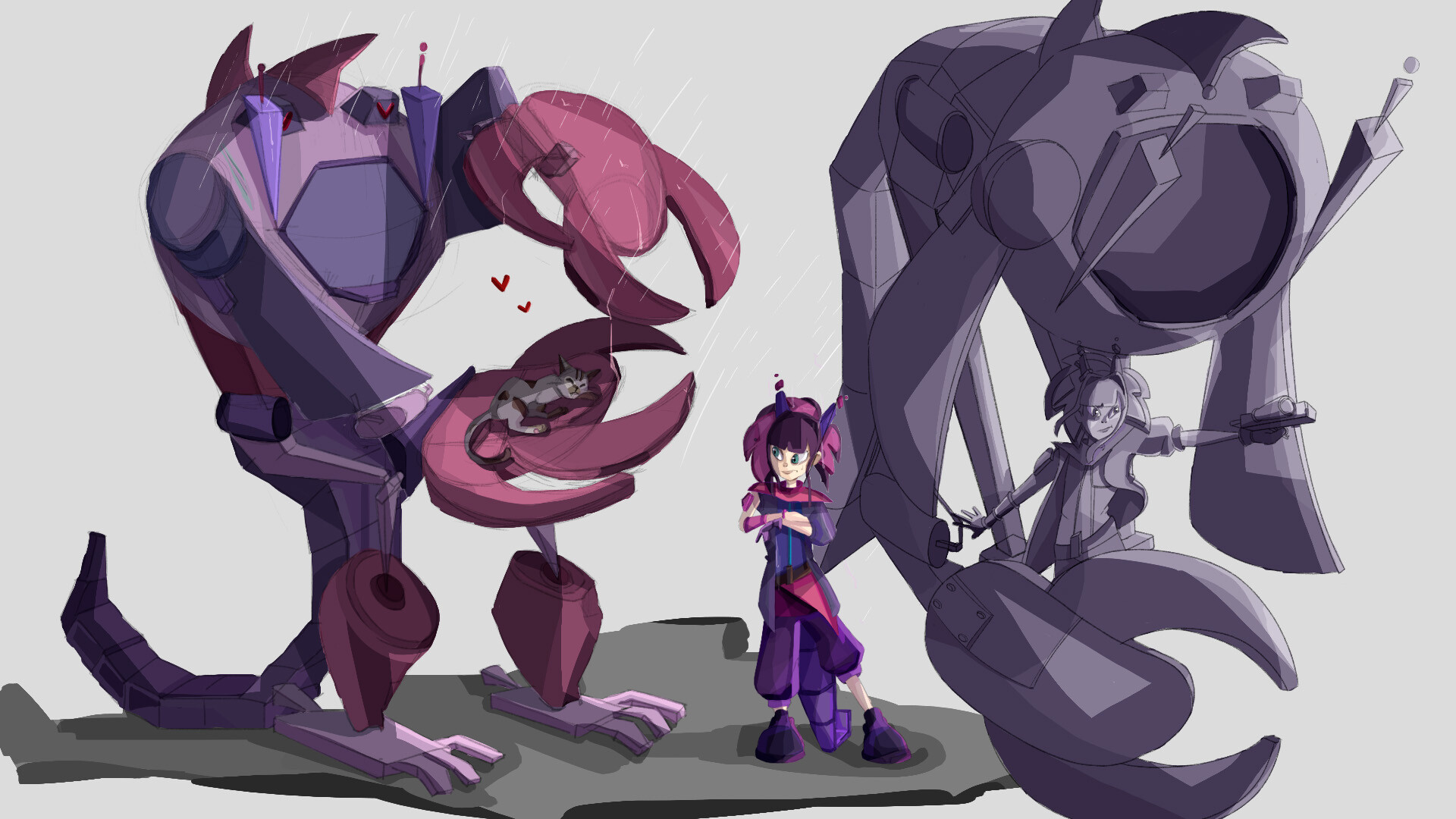 ArtStation - Kimi y Aley (proyecto propio)