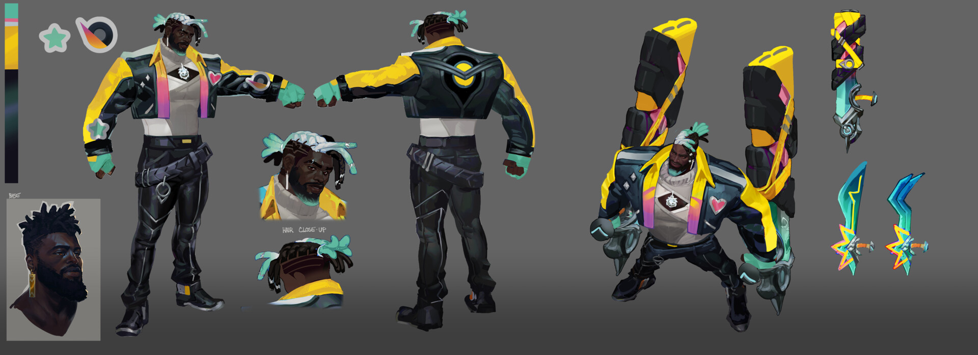 ArtStation - HEARTSTEEL K'sante Final & Early Explorations