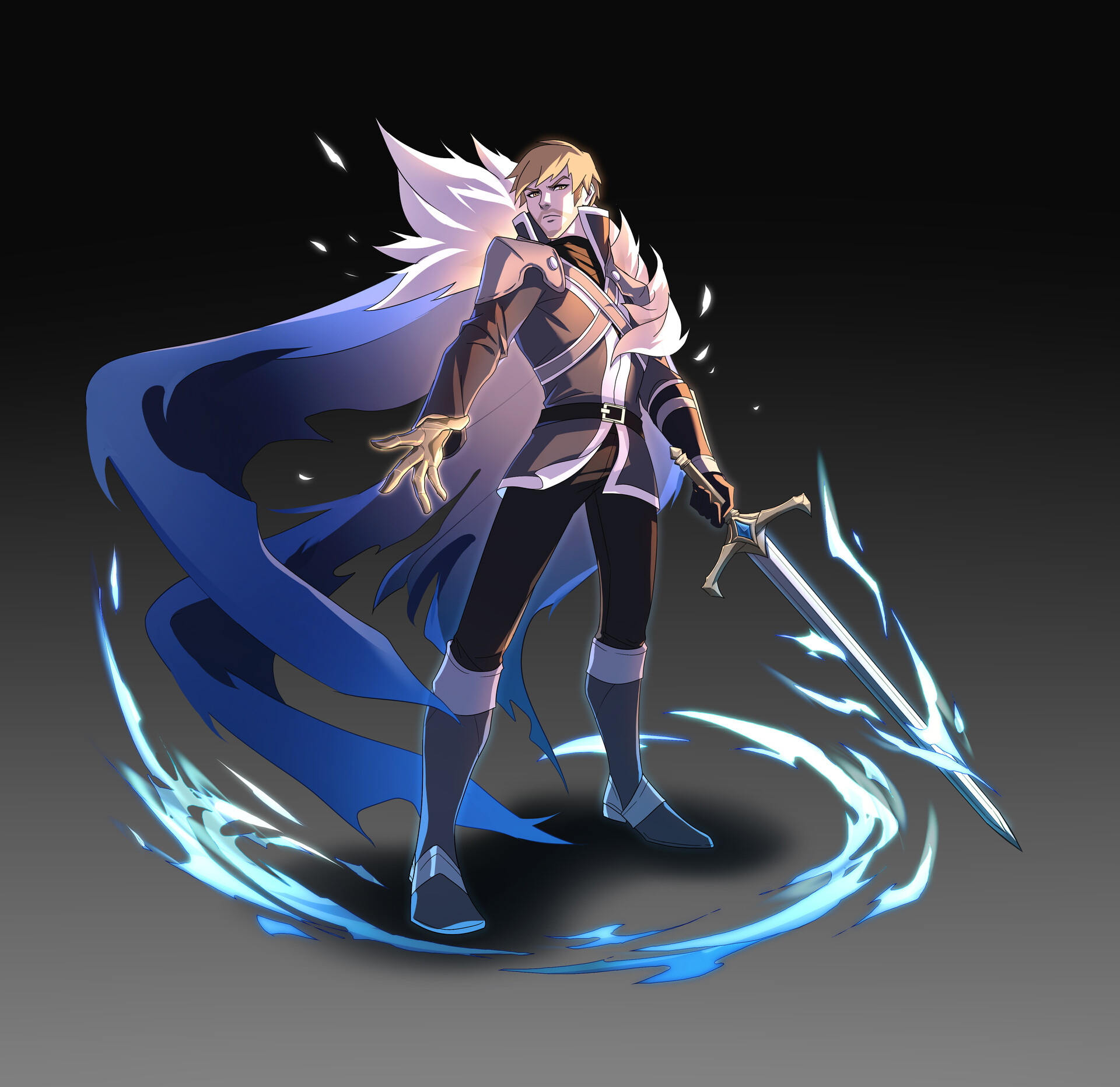 ArtStation - Mercenary - Character concept for Client (western)