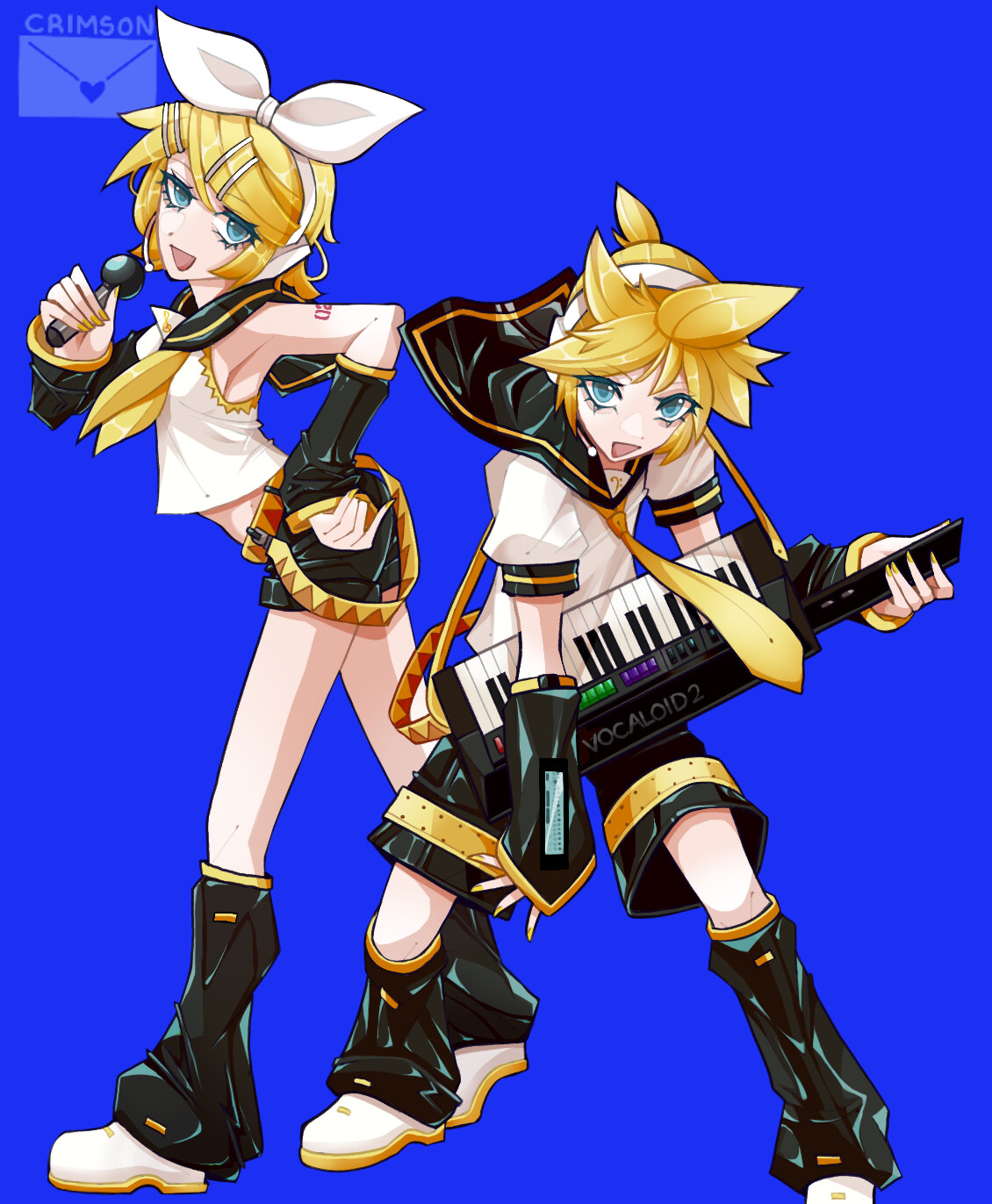 ArtStation - Kagamine Rin & Len