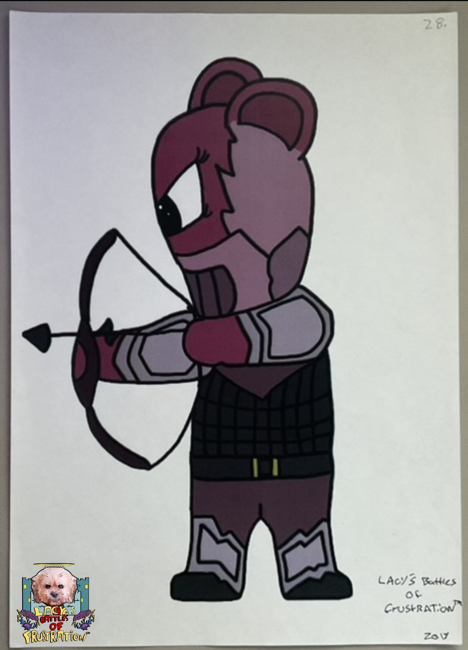 ArtStation - 2017 Lacy ain't gonna get past me, an early concept of ...