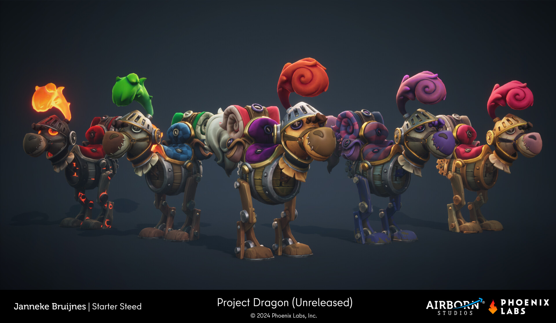 Airborn Studios - Project Dragon - Mounts