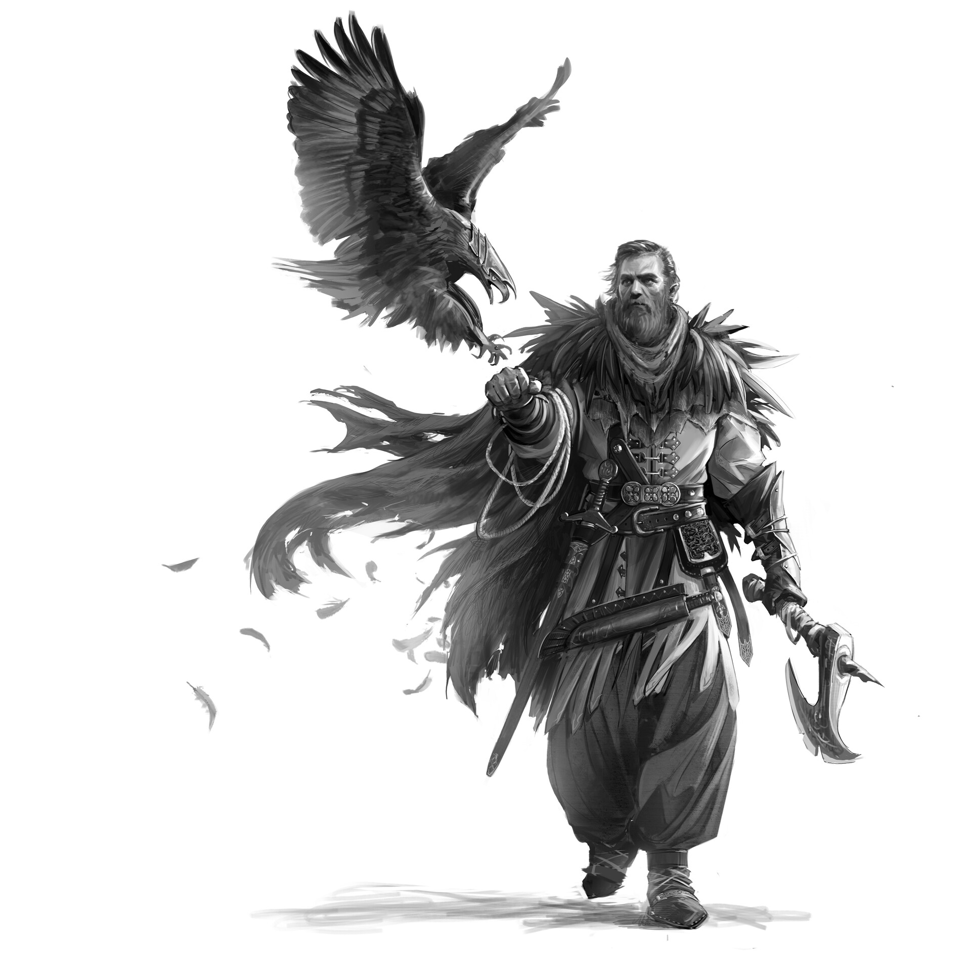 ArtStation - Bounty Hunter sketch