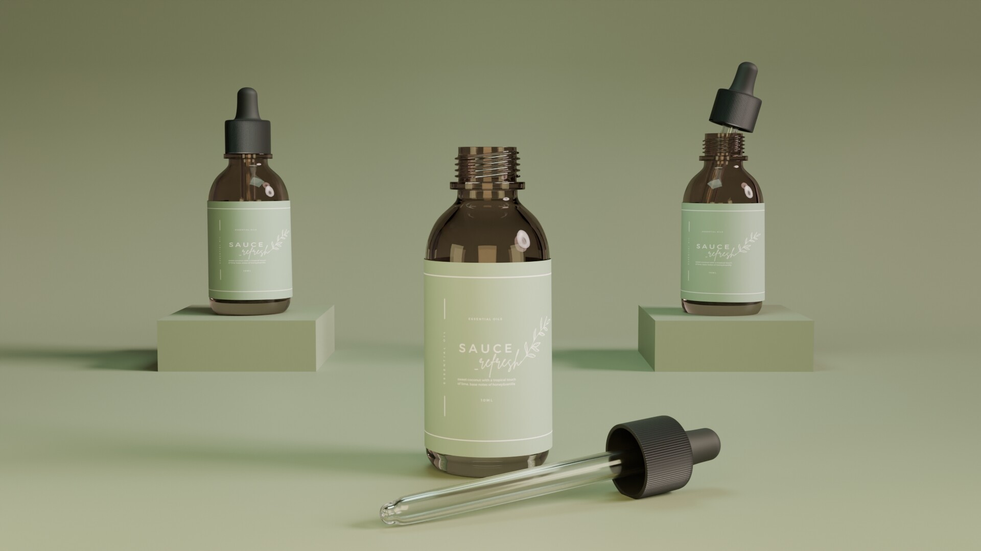 ArtStation - Essential oil product