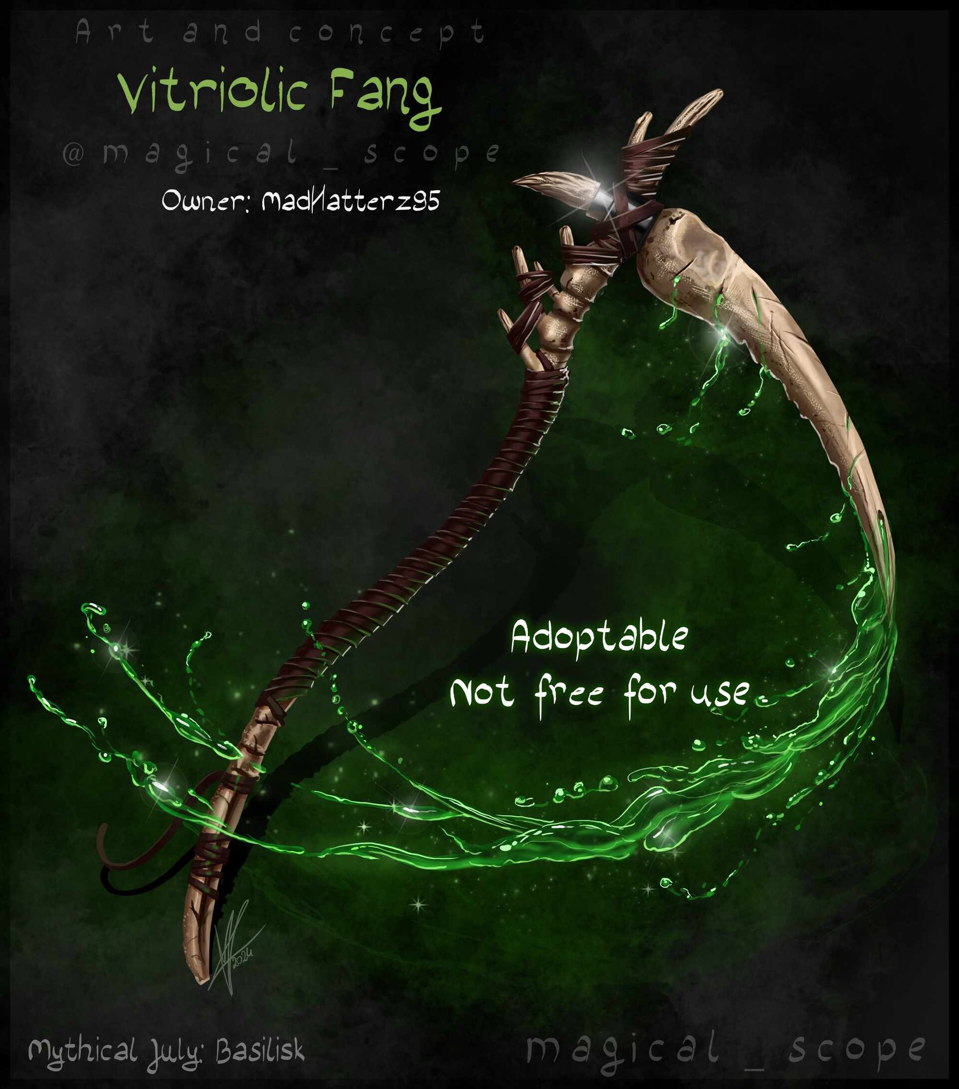 ArtStation - Vitriolic Fang