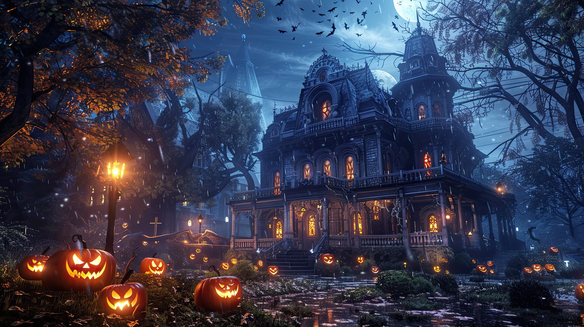 ArtStation - Haunted Mansion - Exterior Reference 6K Package vol.1