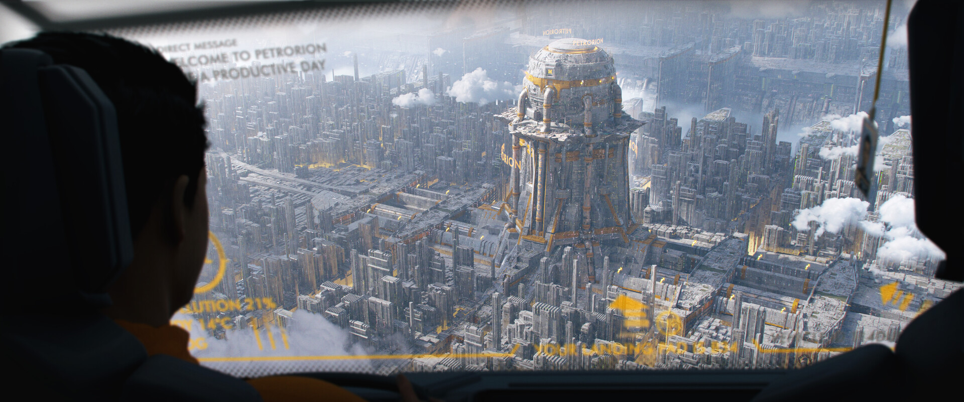 ArtStation - Megacity - Arrival