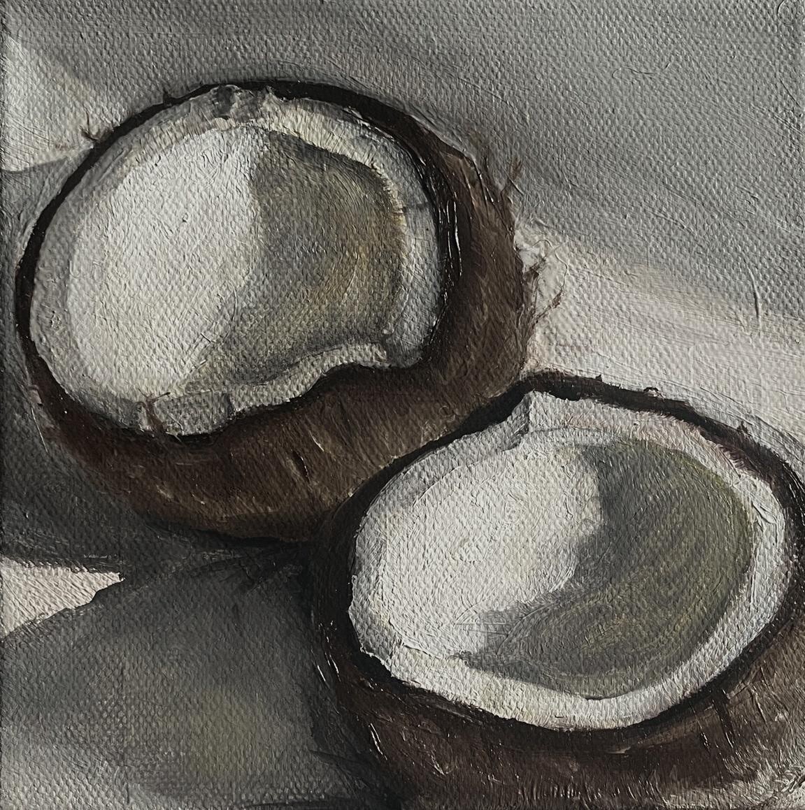 ArtStation - coconut oil painting