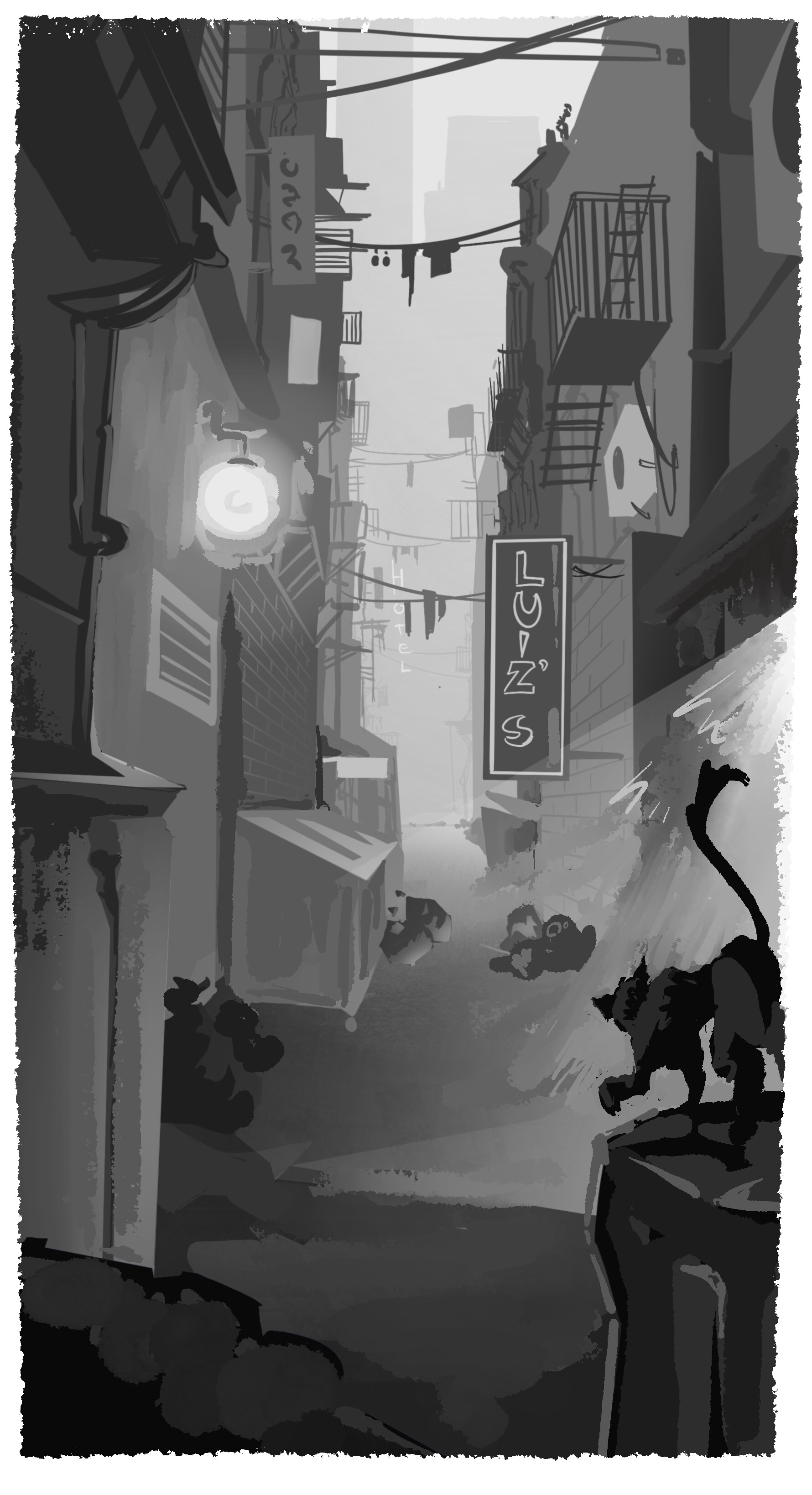 ArtStation - Dnut Alley